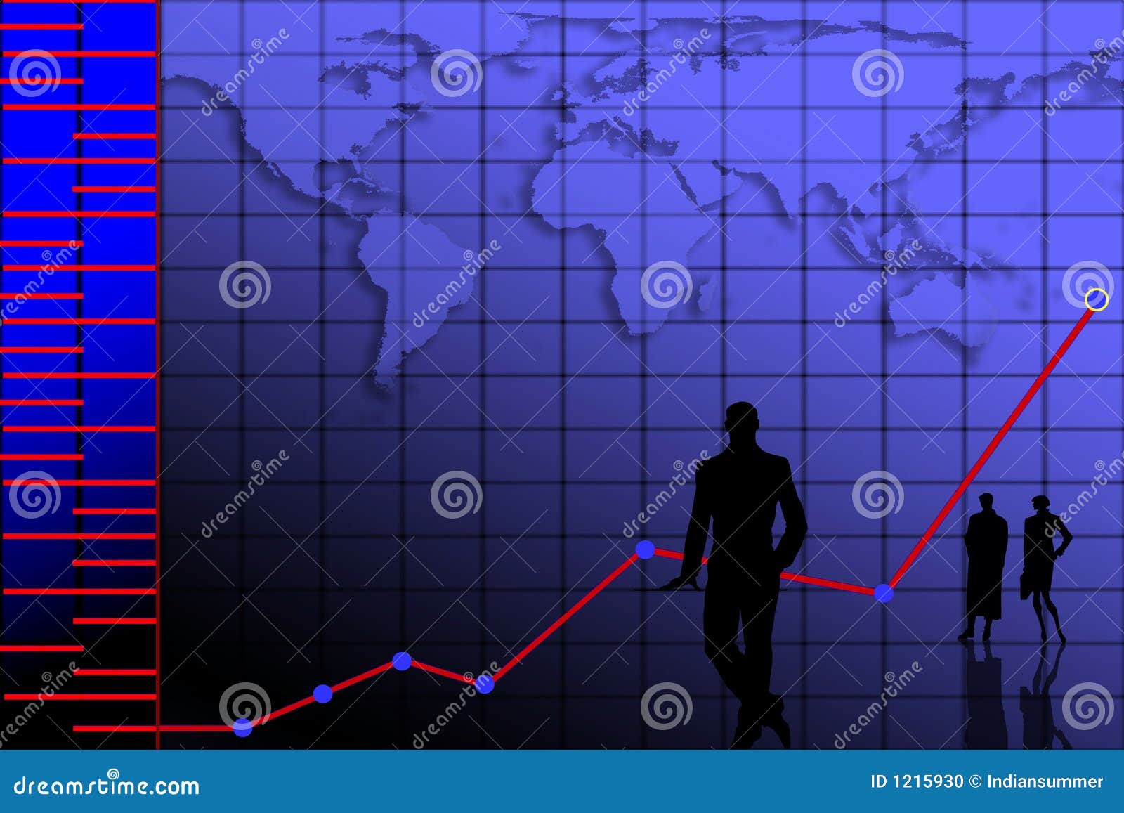 Chart background stock illustration. Illustration of table - 1215930
