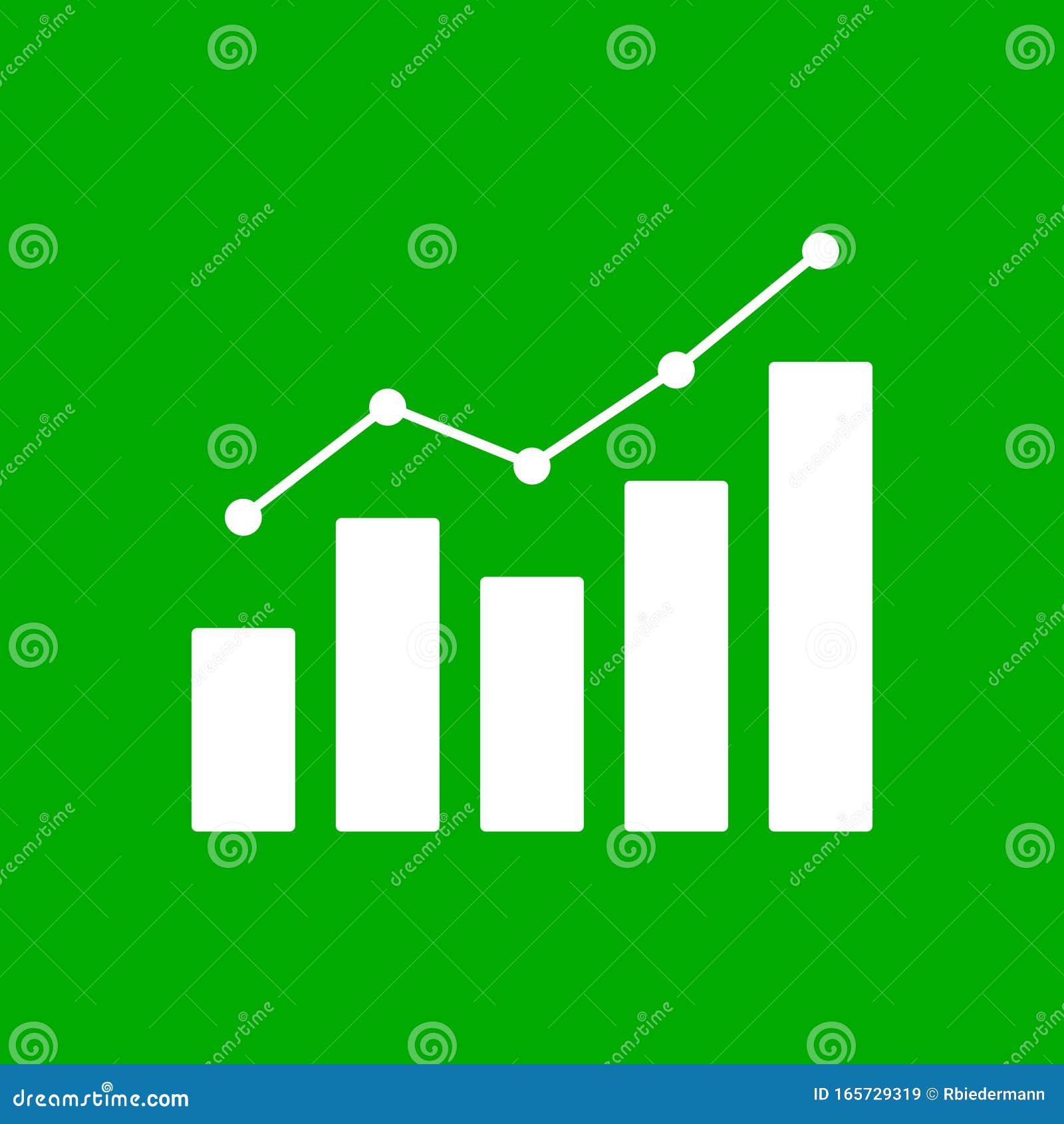 Chart and background stock vector. Illustration of trend - 165729319