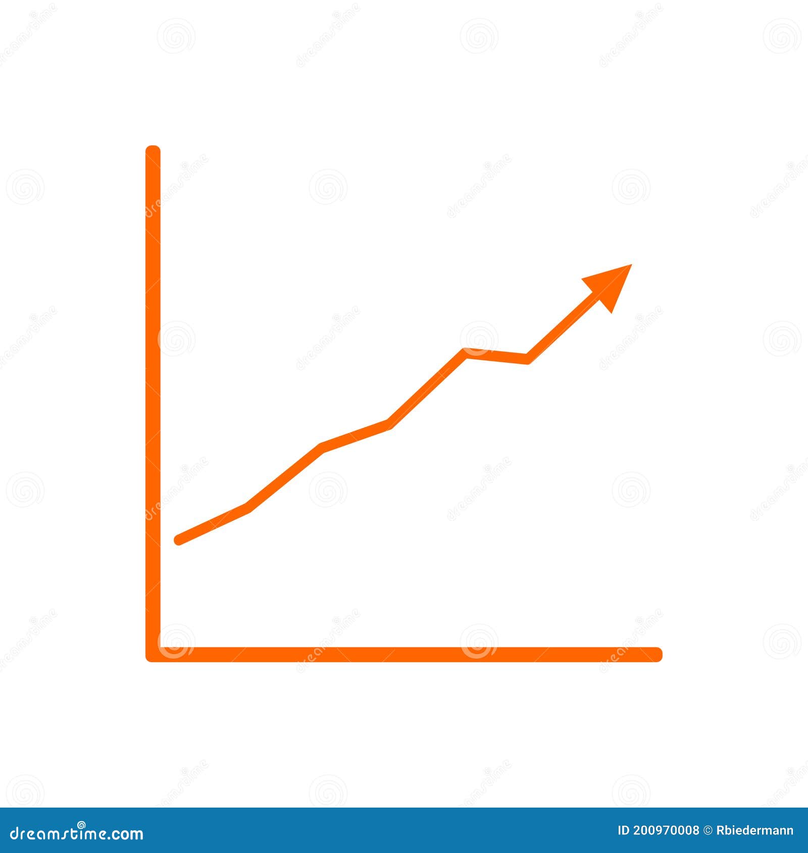 Chart and background stock vector. Illustration of line - 200970008