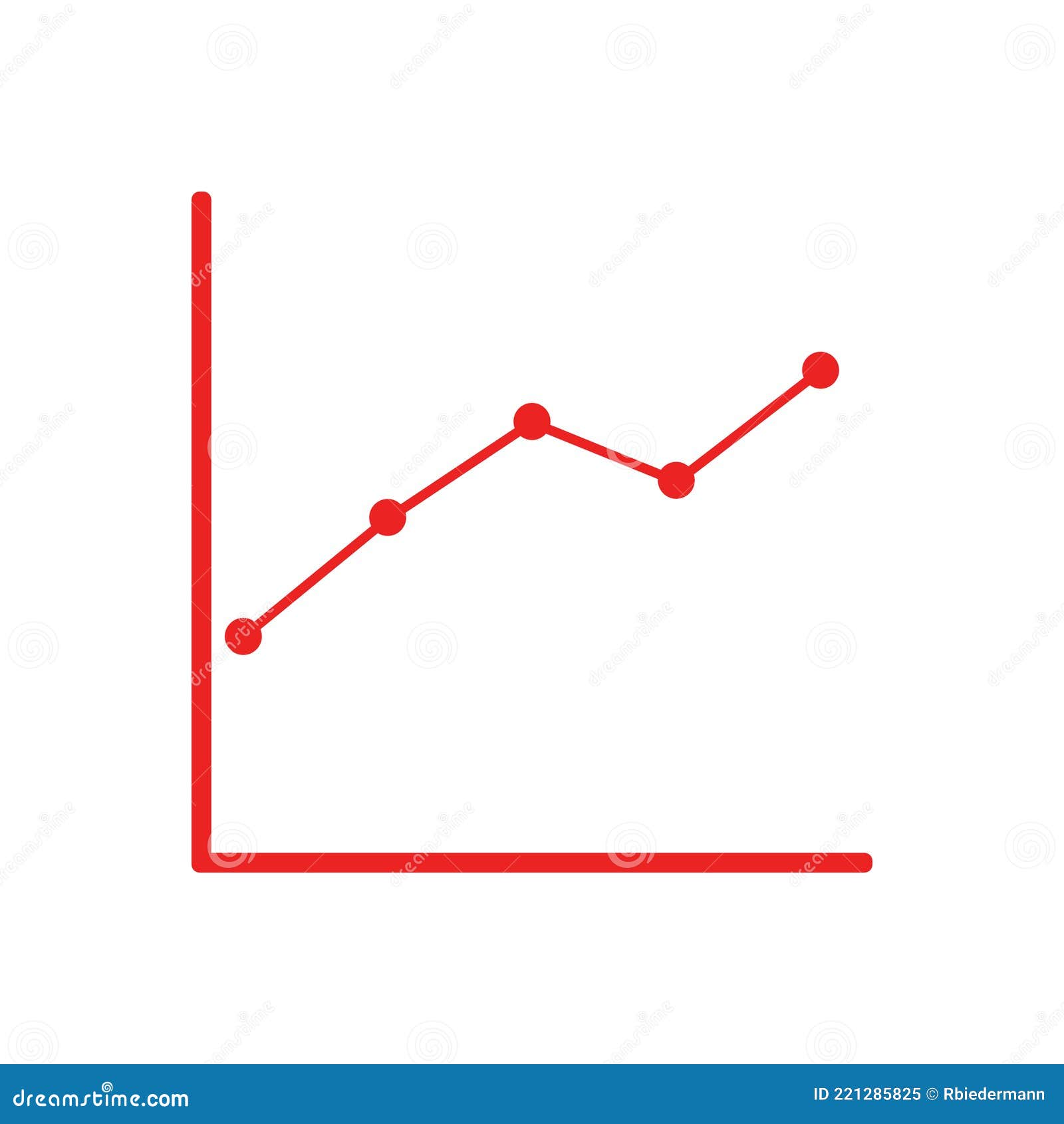 Chart and background stock vector. Illustration of graphic - 221285825