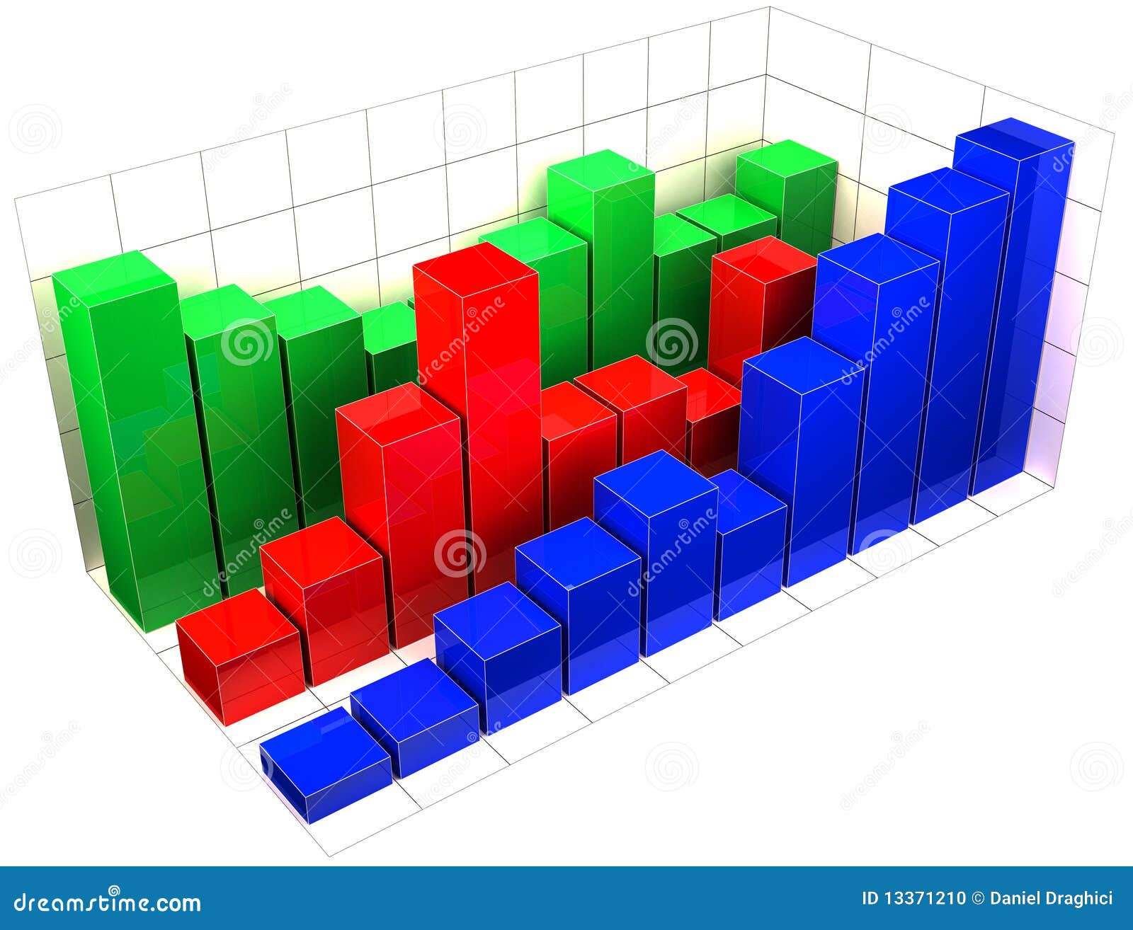 Chart bar stock illustration. Illustration of data, climbing - 13371210