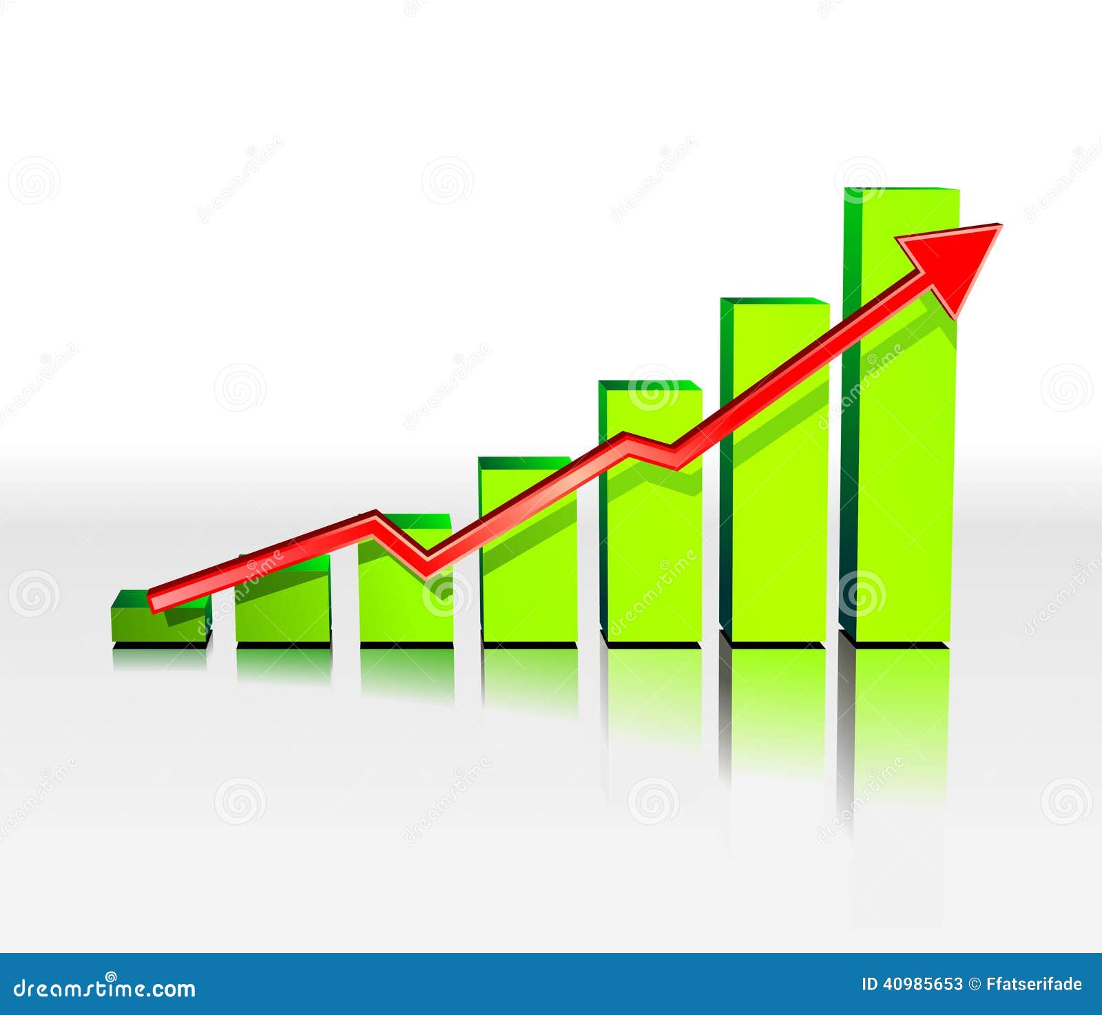 Chart stock illustration. Illustration of investment - 40985653