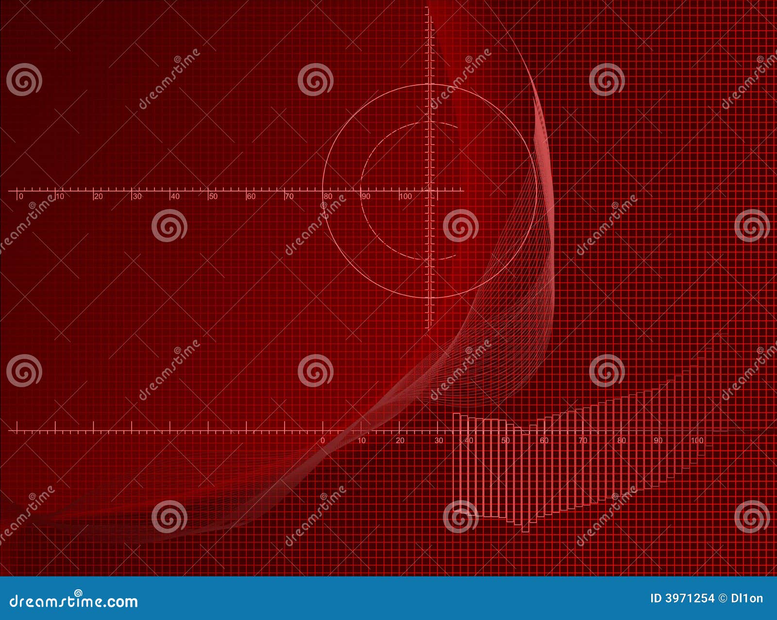 Chart Business Background stock vector. Illustration of light - 3971254