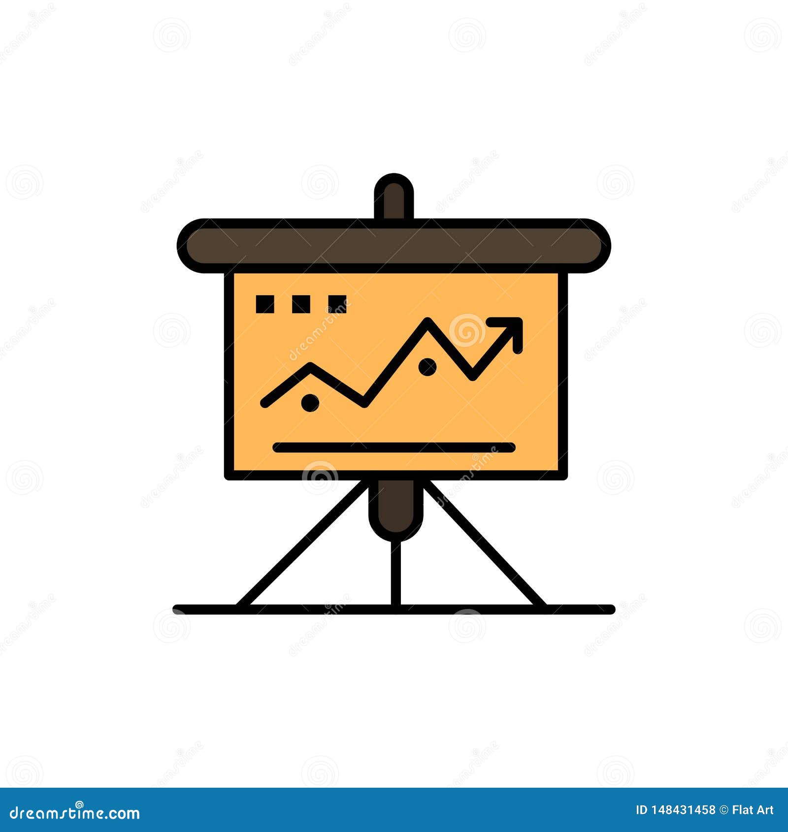 Chart, Business, Challenge, Marketing, Solution, Success, Tactics Flat ...