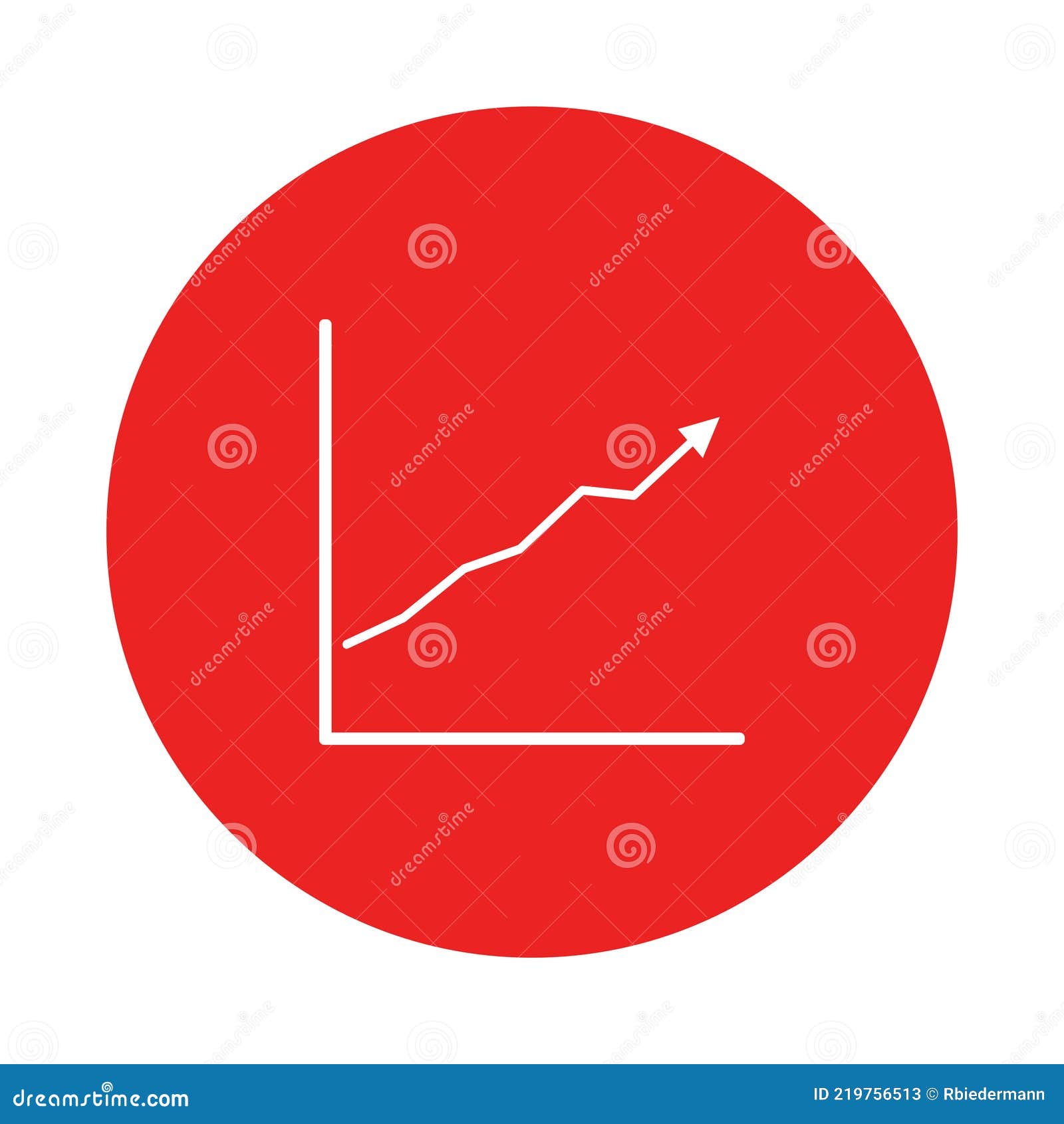 Chart and circle stock vector. Illustration of data - 219756513