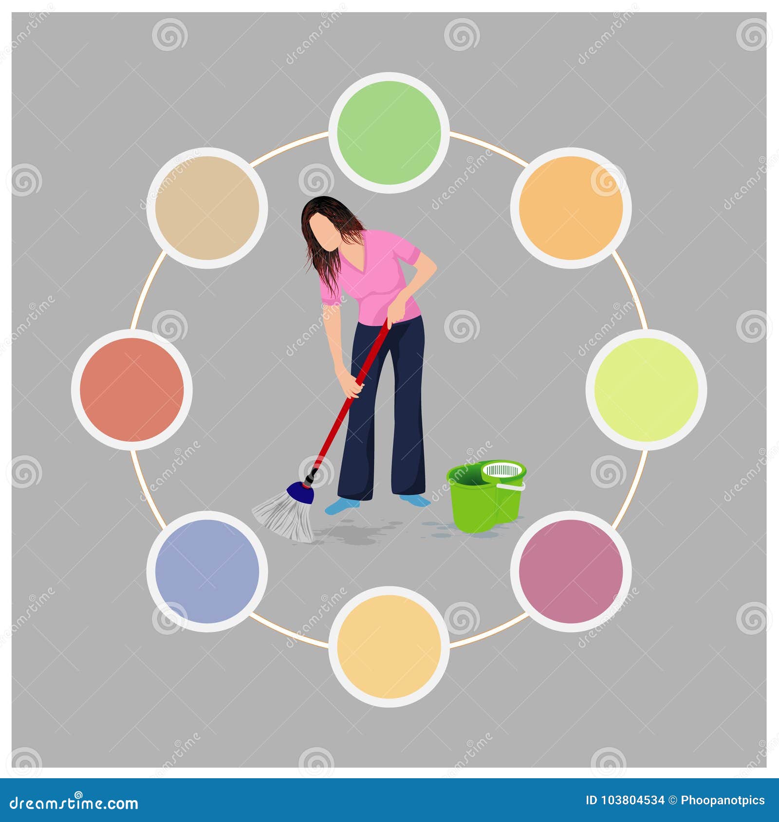 Chart of clean stock vector. Illustration of symbol - 103804534