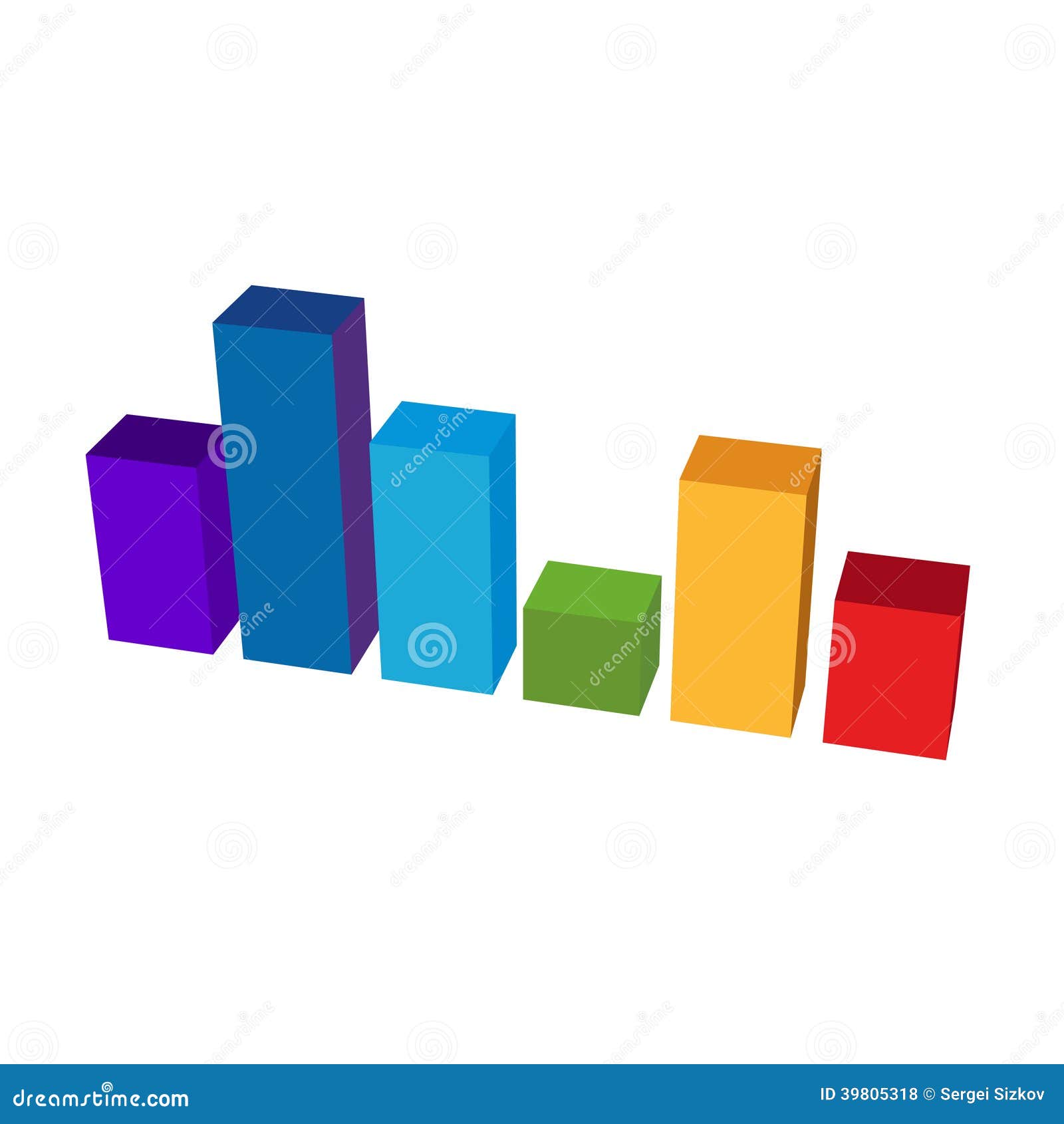 Chart Color Diagram Icon. Vector Stock Vector - Illustration of ...