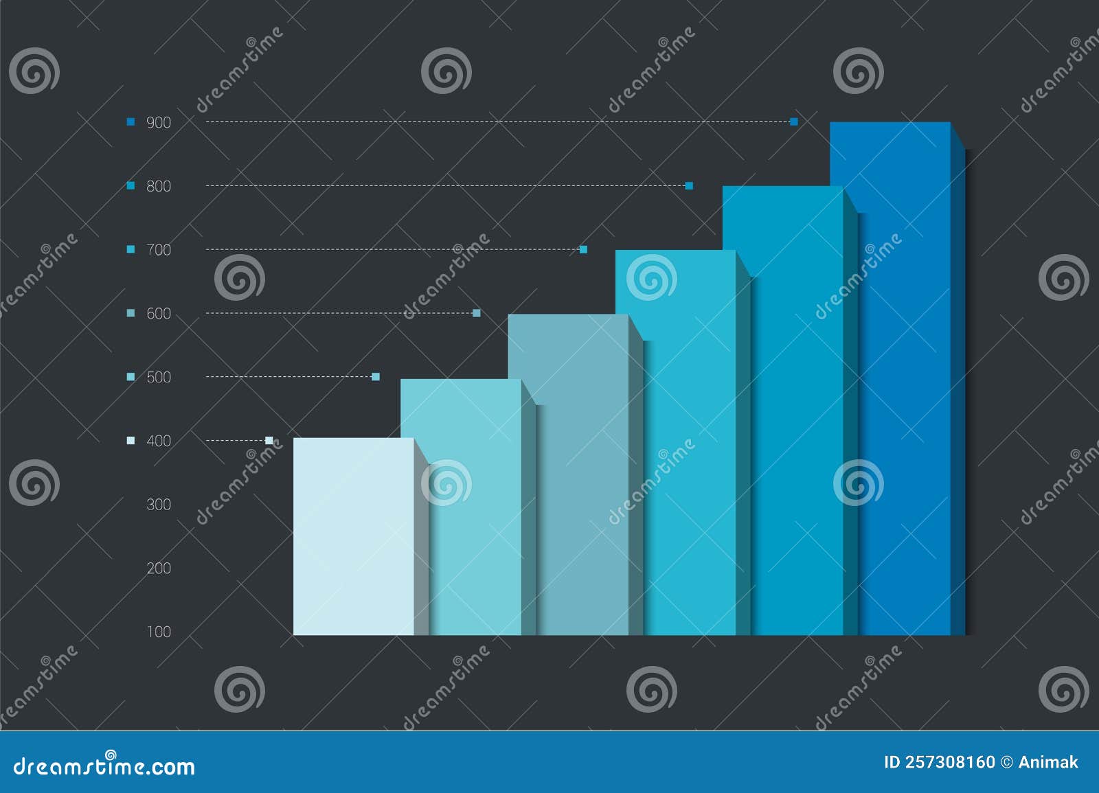 Chart, Column Graph, Infographic Element Stock Vector - Illustration of ...