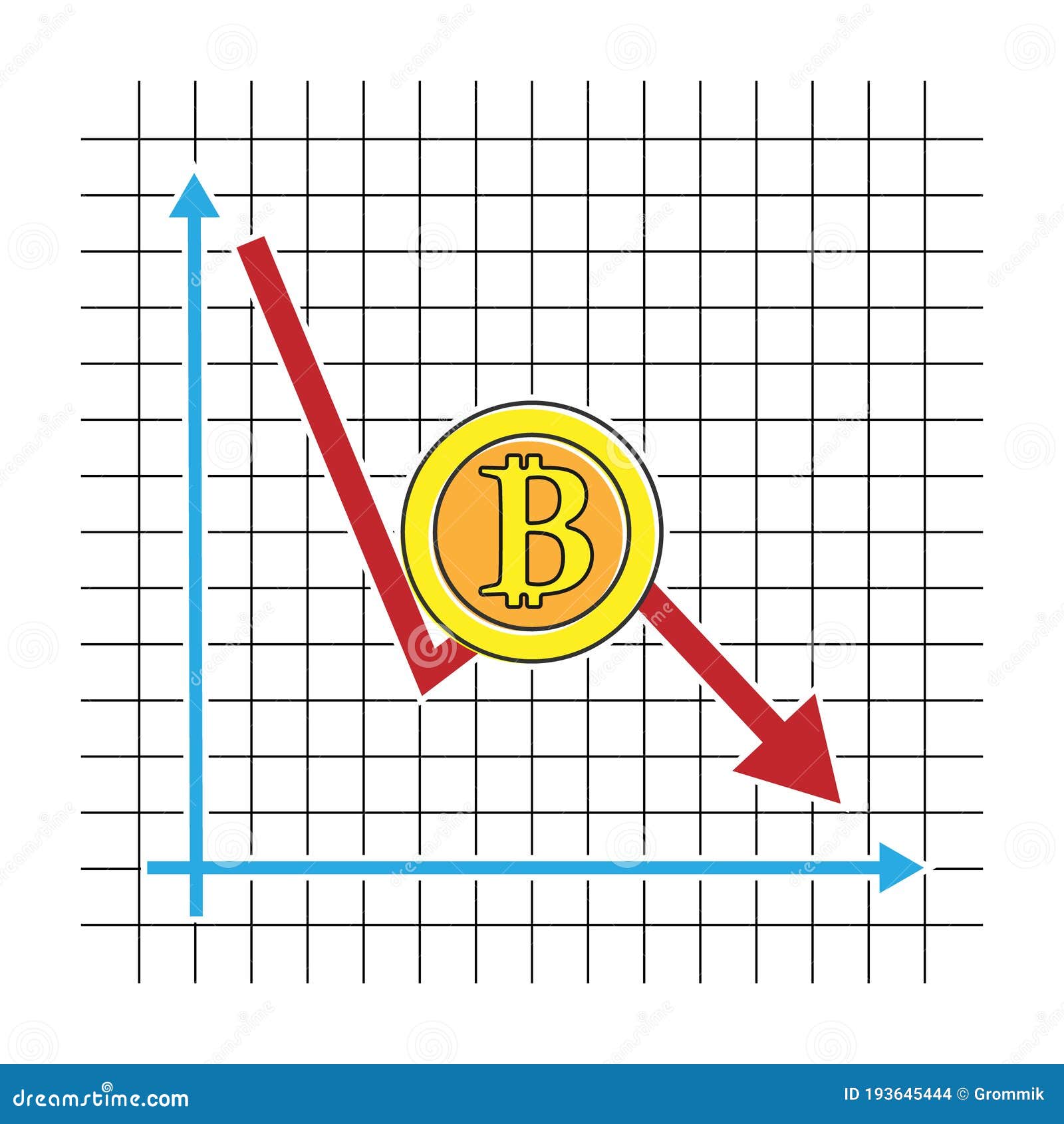 Pie Chart Stylized Explorer Having A Compass Vector Illustration ...