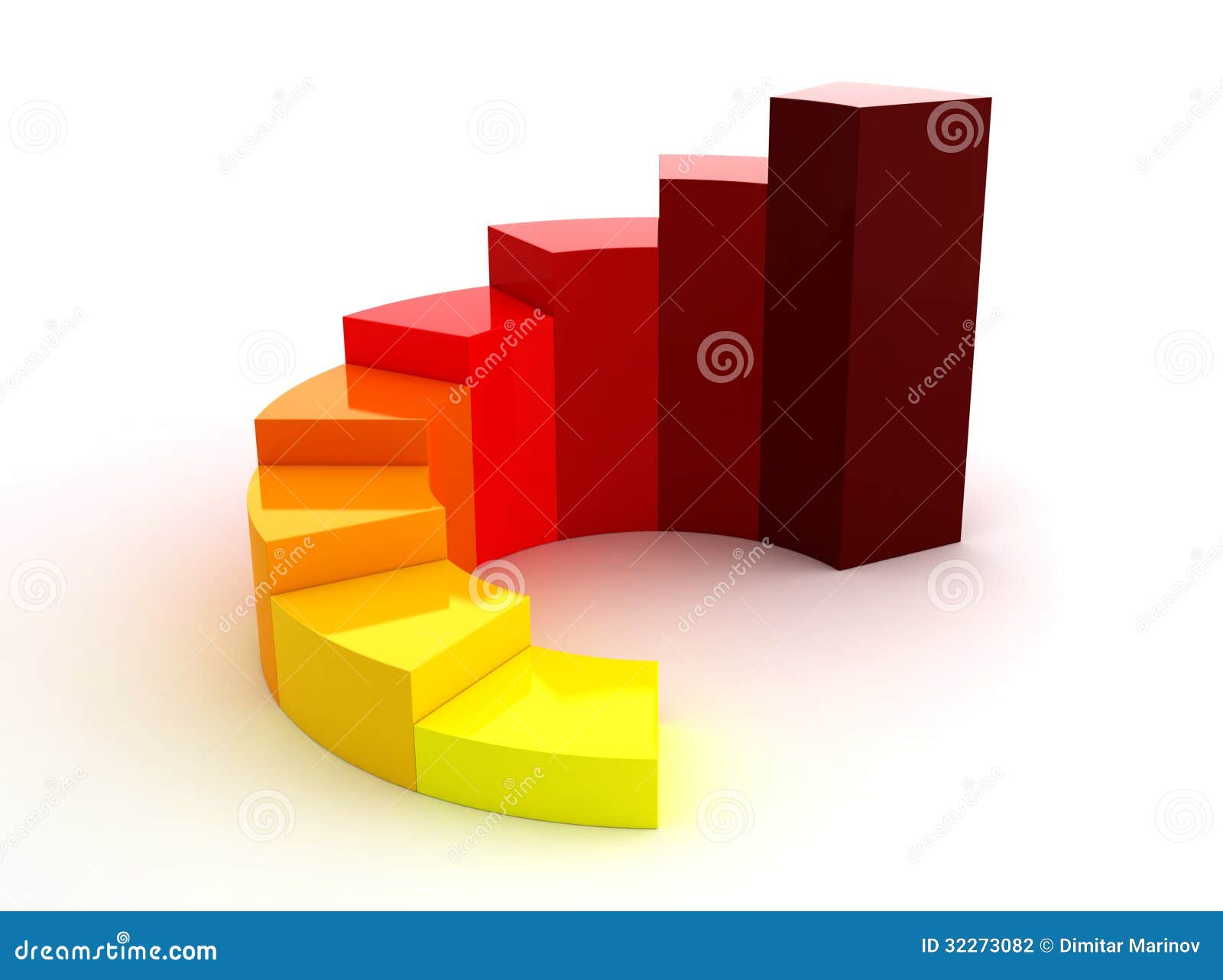 Chart stock illustration. Illustration of pieces, white - 32273082