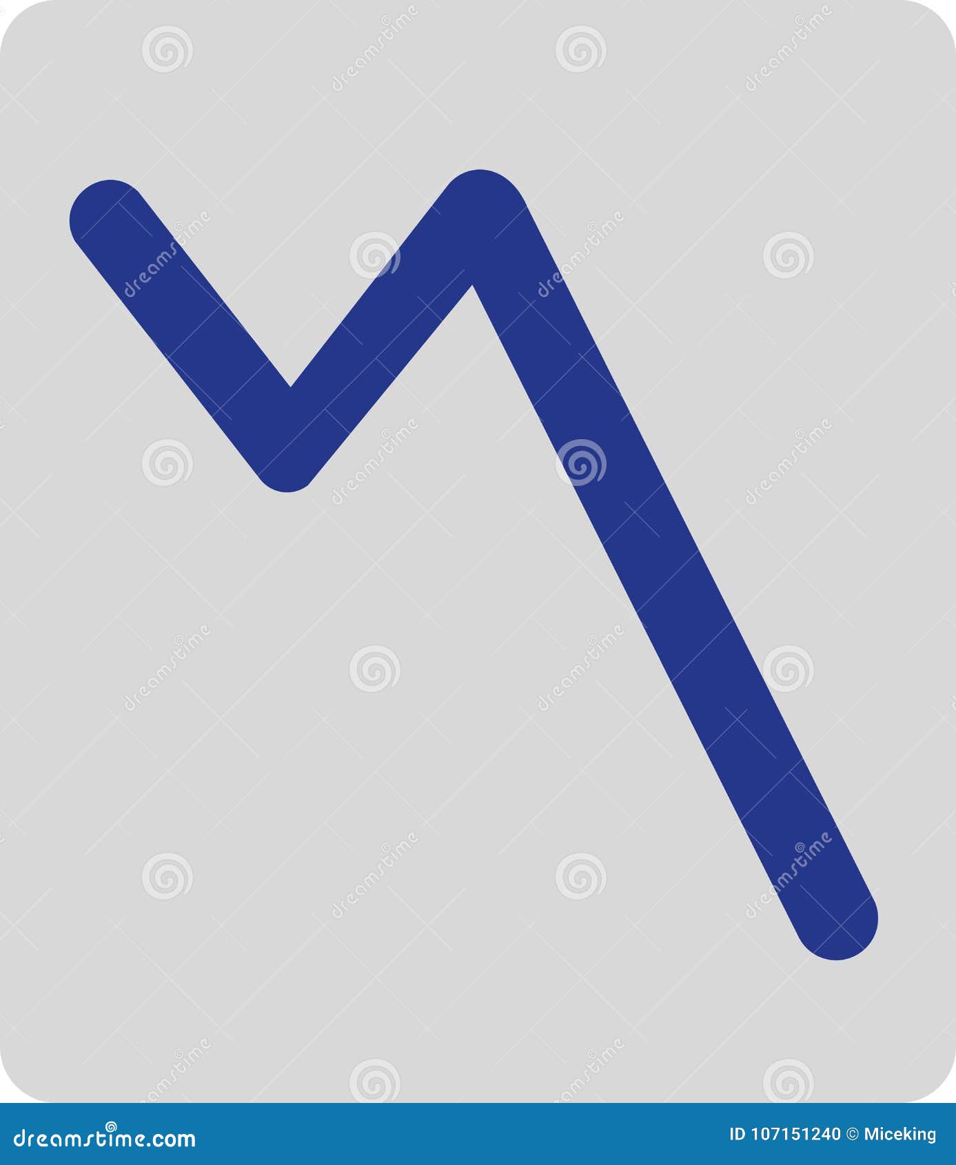 3d Decrease Graph Stock Photography | CartoonDealer.com #14222810