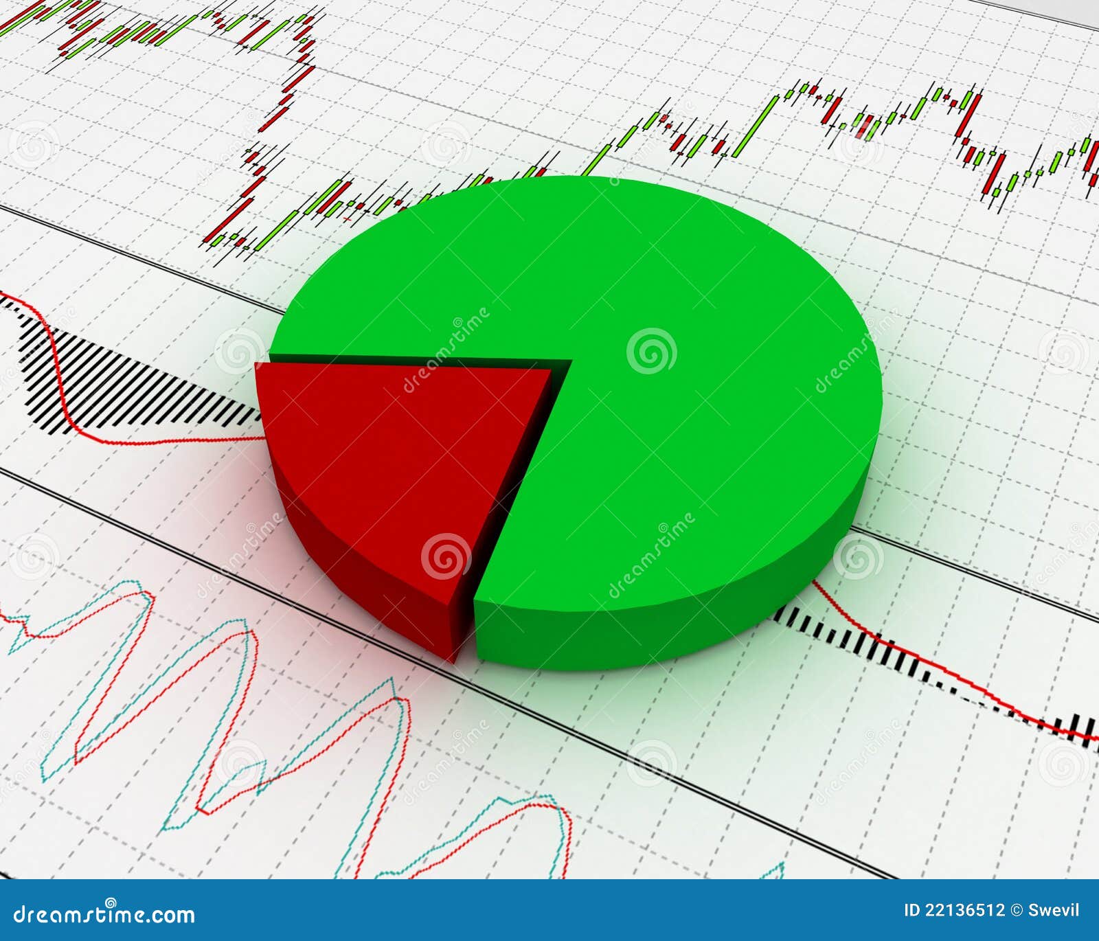 Chart, diagram stock illustration. Illustration of graphic - 22136512