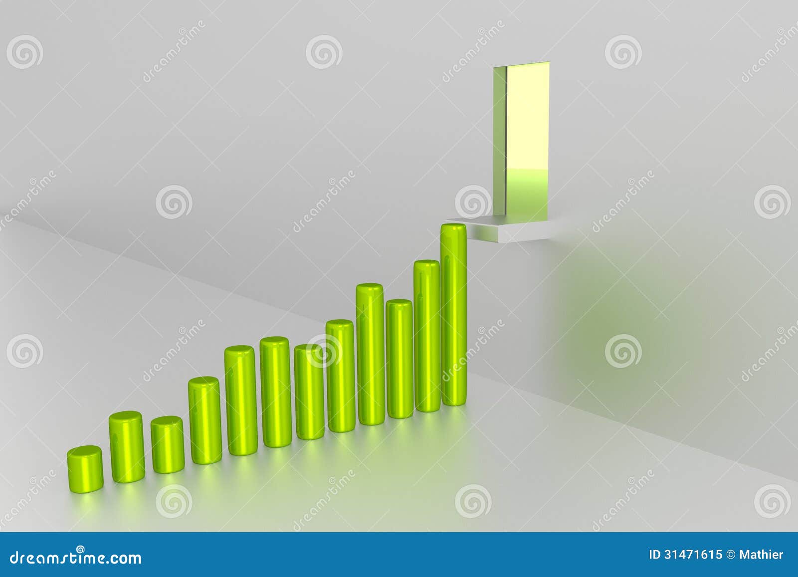 Chart - Good Results stock illustration. Illustration of graphic - 31471615