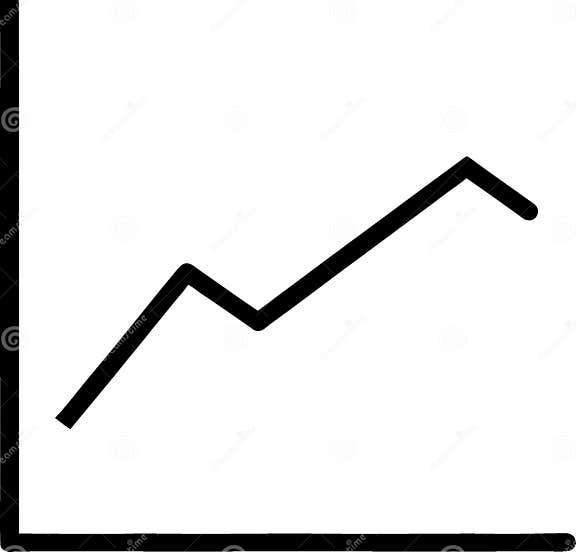 Chart Graph Graph Icon in Outline Style Stock Illustration ...