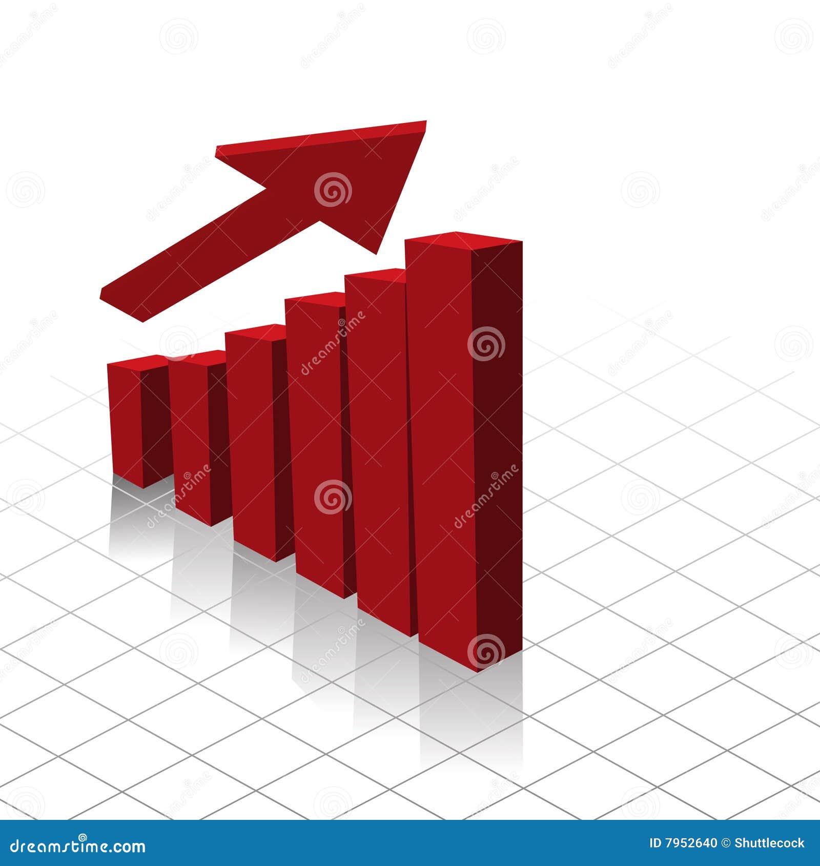 Chart Graph Profit Increase Stock Vector - Illustration of good, data ...