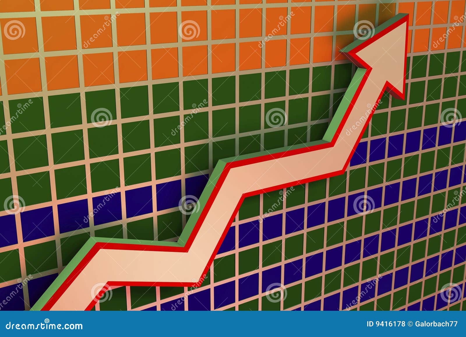 Chart and graph upward stock photo. Image of success, money - 9416178