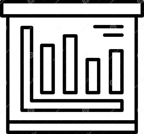 Chart Graph Vector Icon Design Stock Vector - Illustration of ...