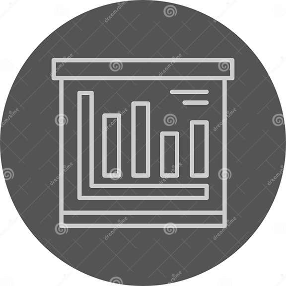 Chart Graph Vector Icon Design Stock Illustration - Illustration of ...