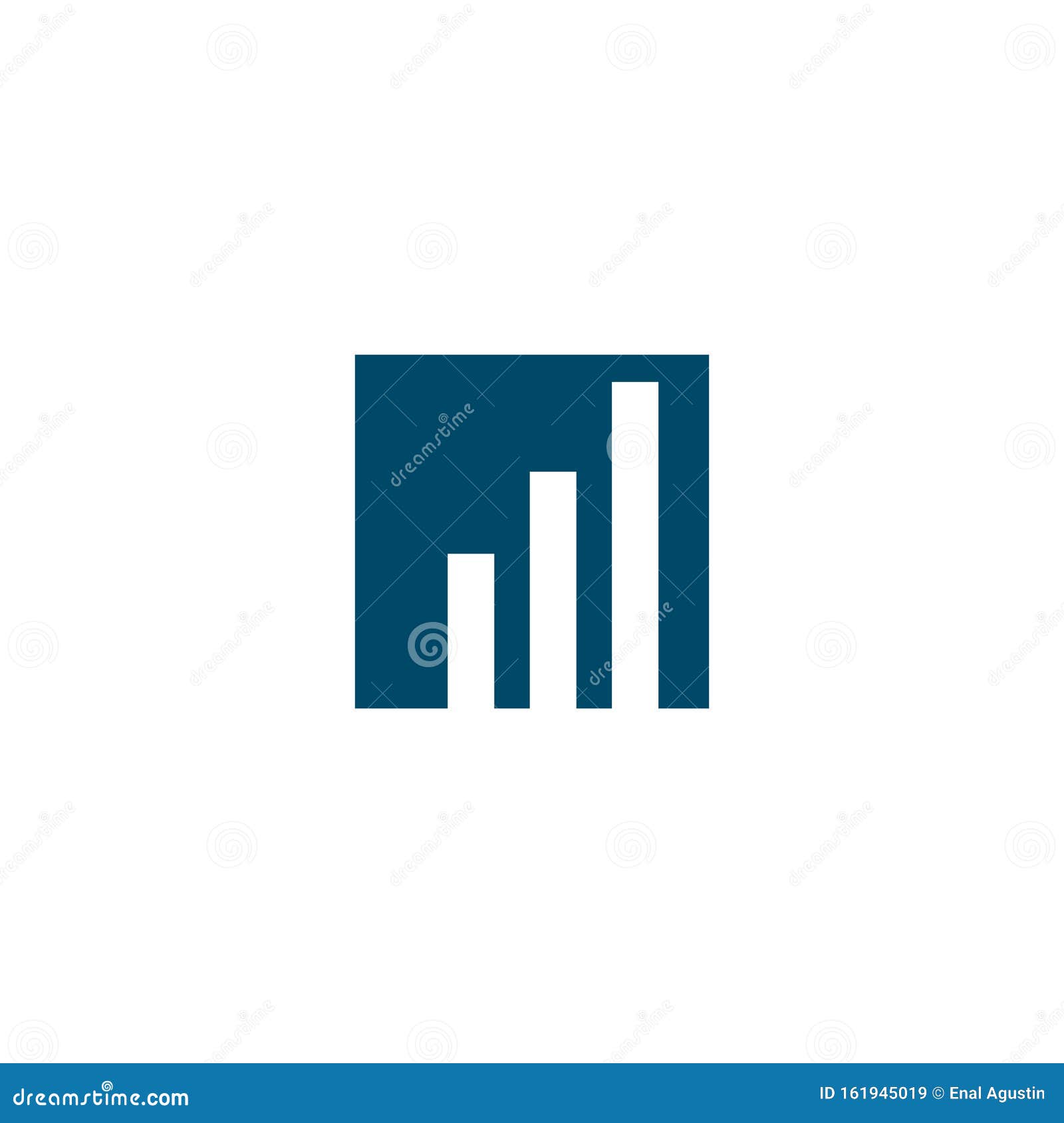 Chart Graphic Logo Design Vector Template Stock Vector - Illustration ...