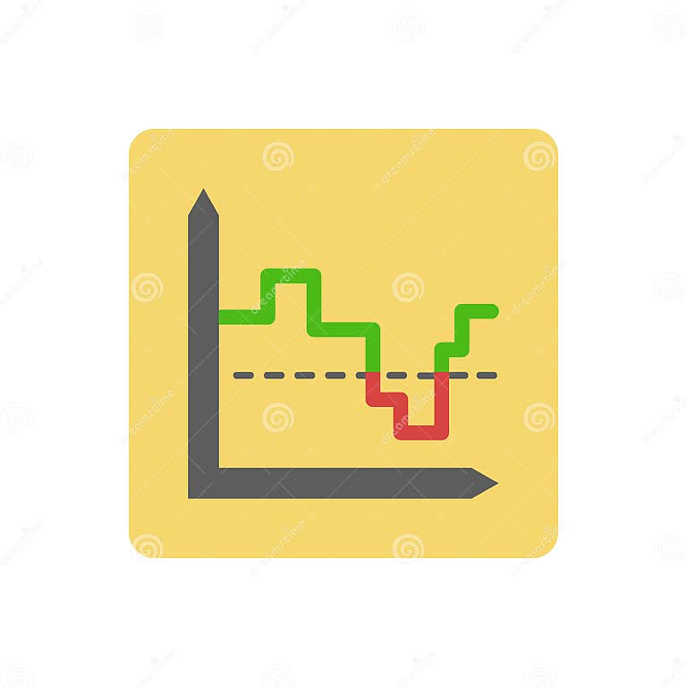 Chart ico vector stock vector. Illustration of finance - 83735549
