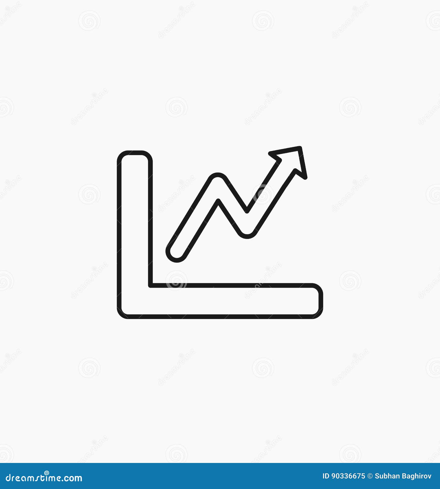 Chart Icon Bar Symbol for Web Site Design, Logo, App, UI. Vector Stock ...