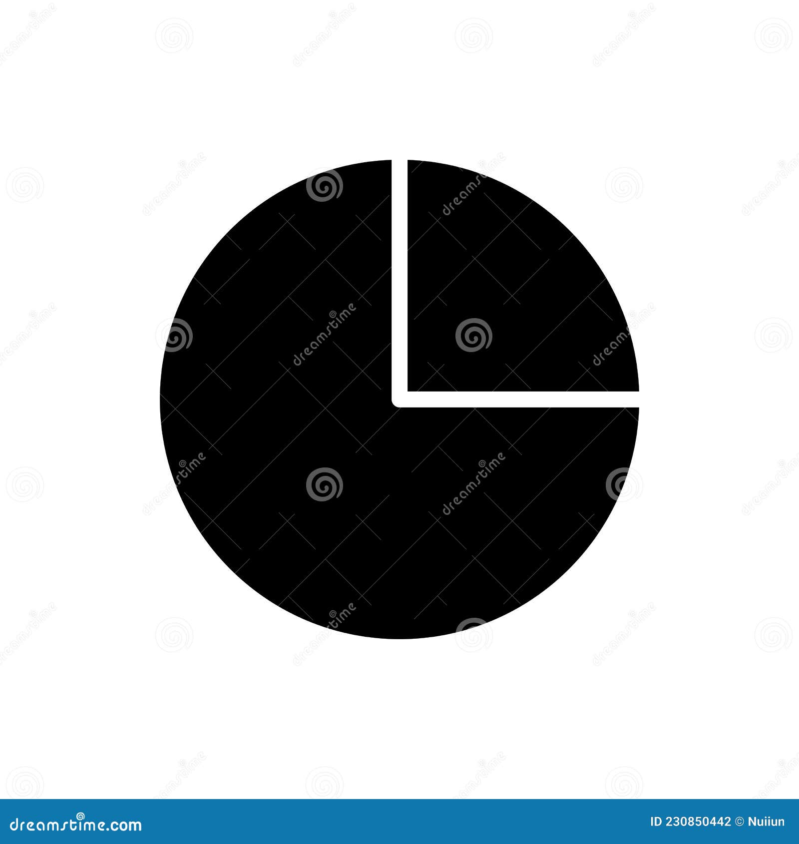 Chart Icon, Report Vector Illustration Stock Vector - Illustration of ...