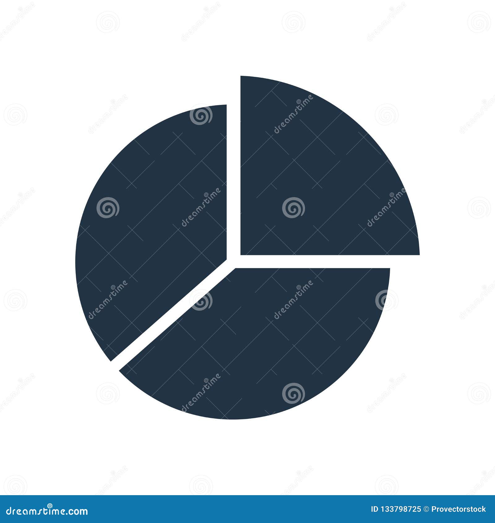Chart Icon Vector Isolated on White Background, Chart Sign Stock Vector ...