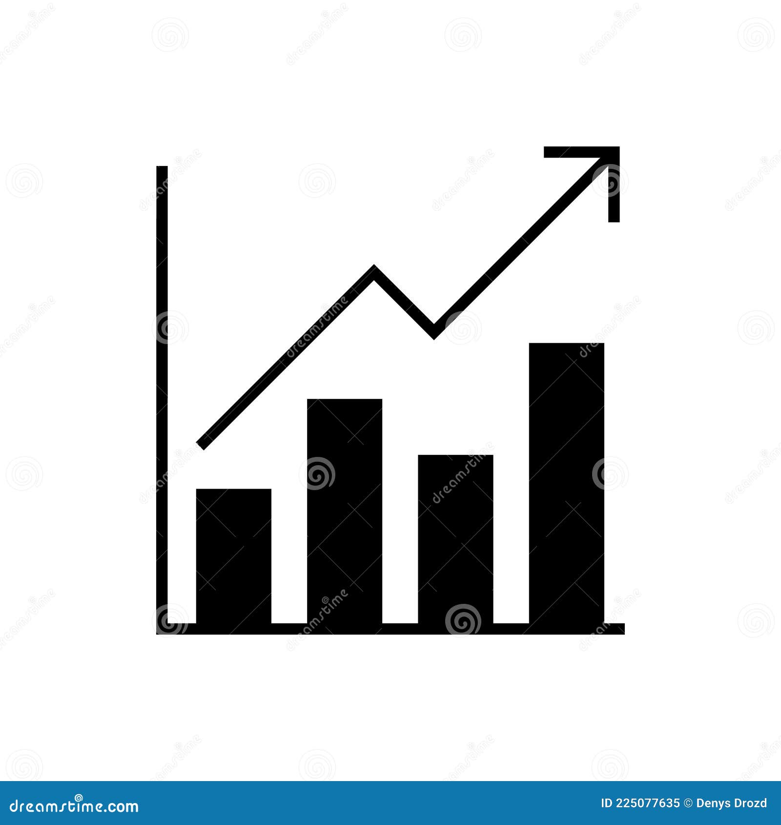 Chart Icon Vector Set. Schedule Illustration Sign Collection. Diagram ...