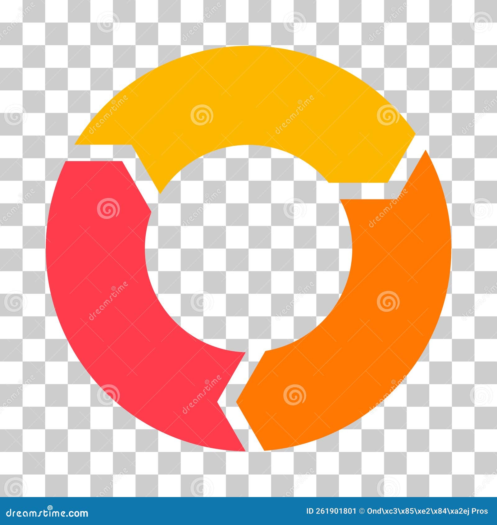 Chart Infographic Business Template Icon, Pie Circle Diagram ...