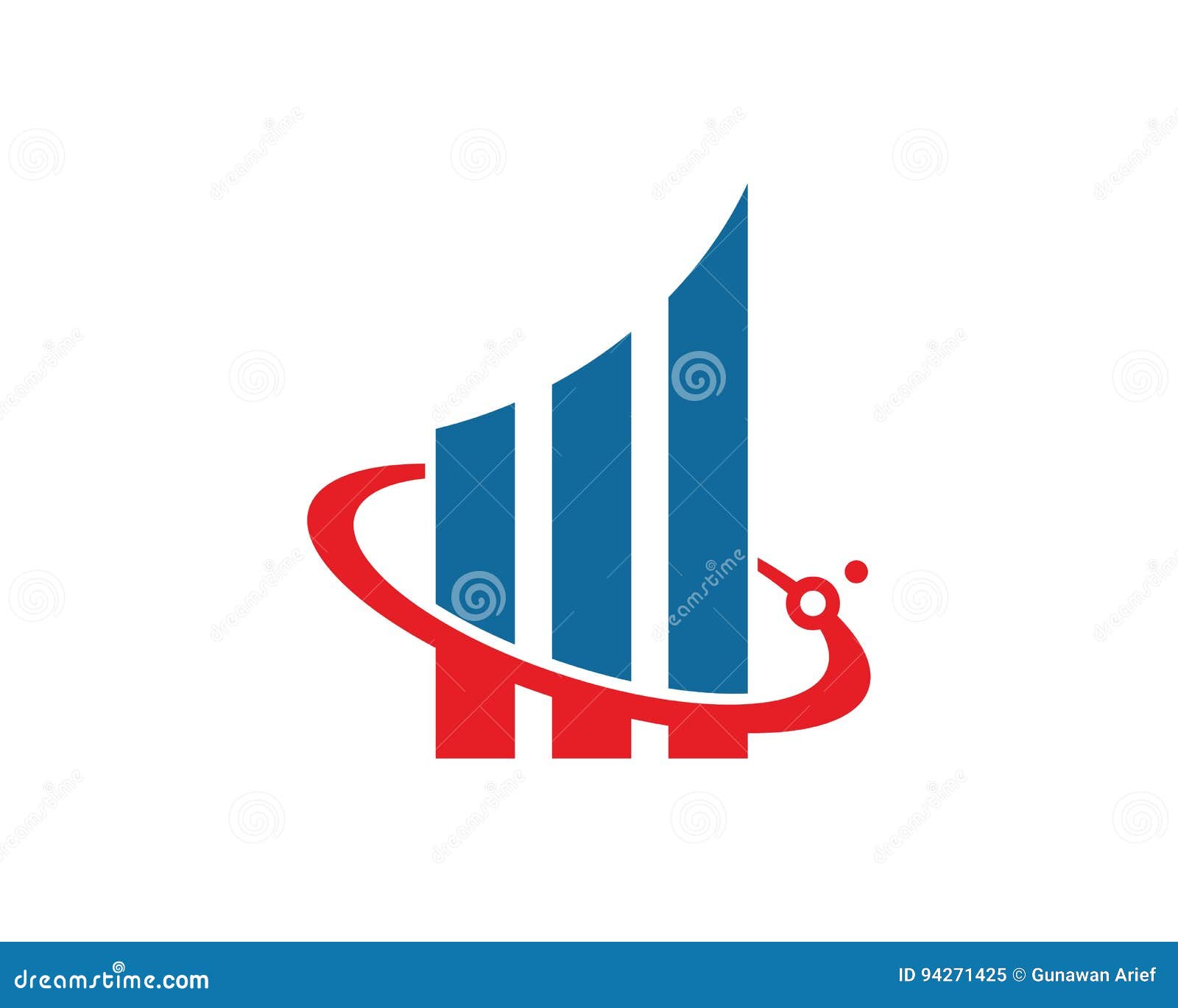 Chart Logo Template Design Vector, Emblem, Design Concept, Creative ...