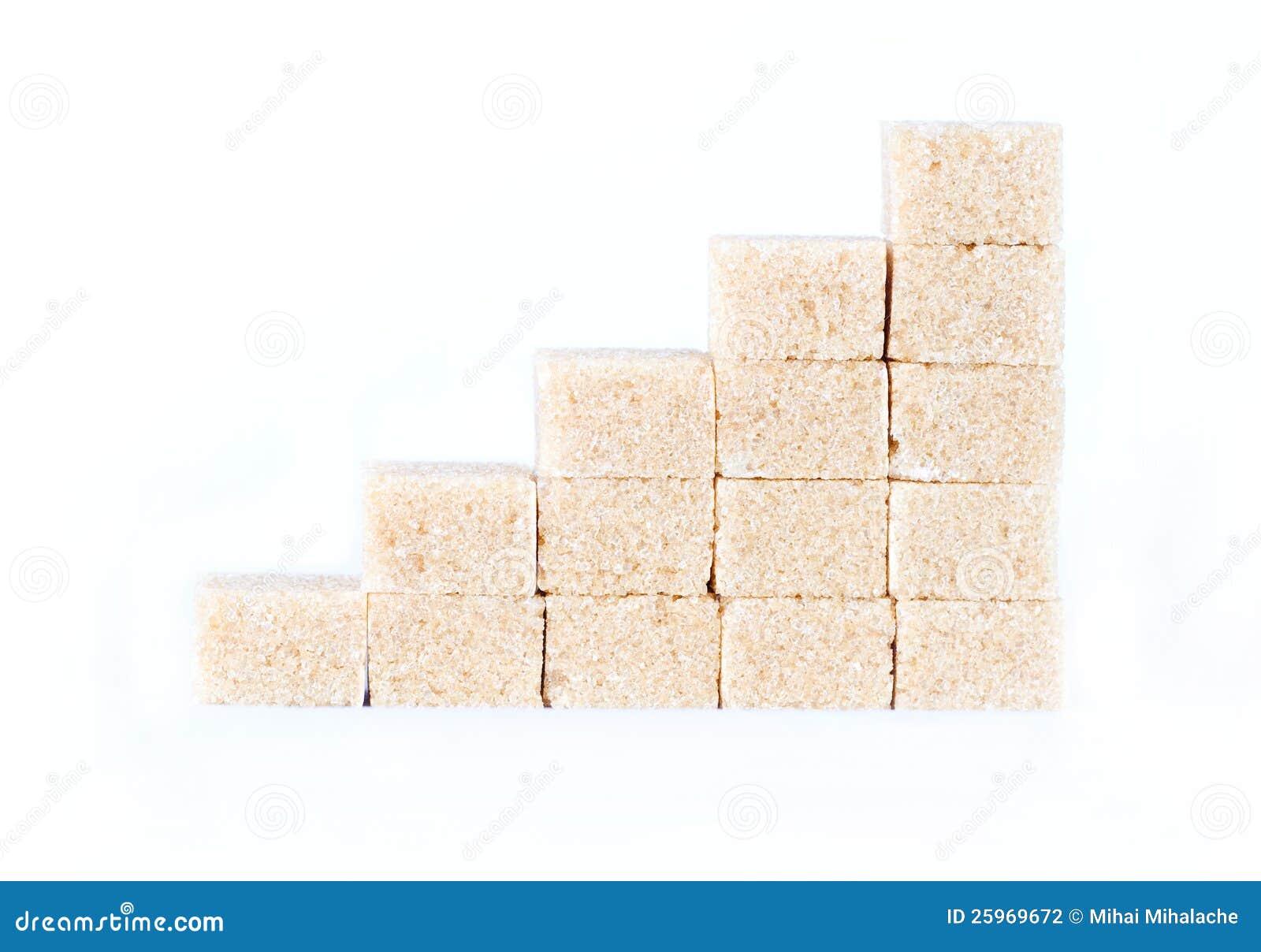 Chart made of sugar cubes stock photo. Image of ingredient - 25969672