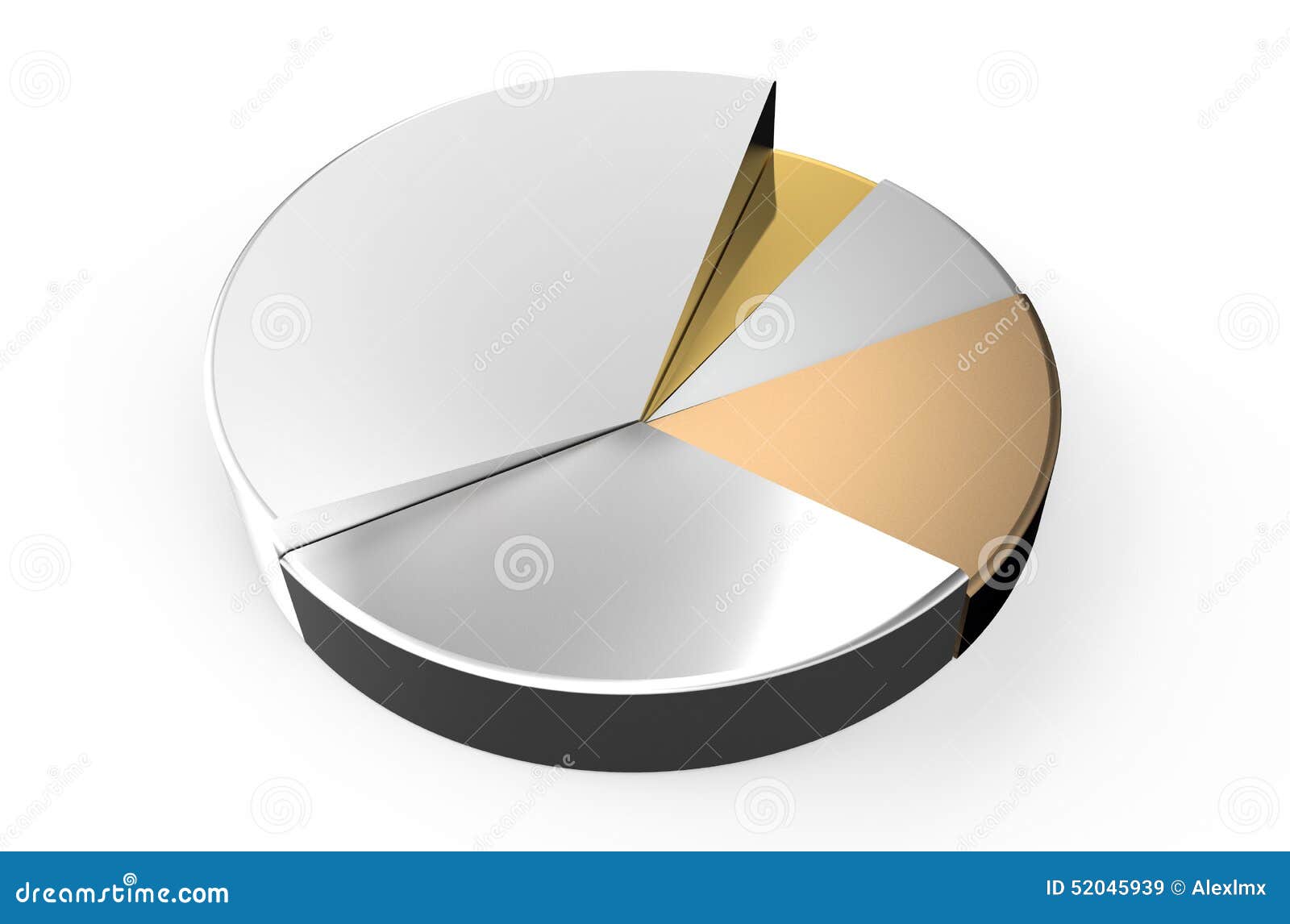 Chart stock illustration. Illustration of abstract, business - 52045939