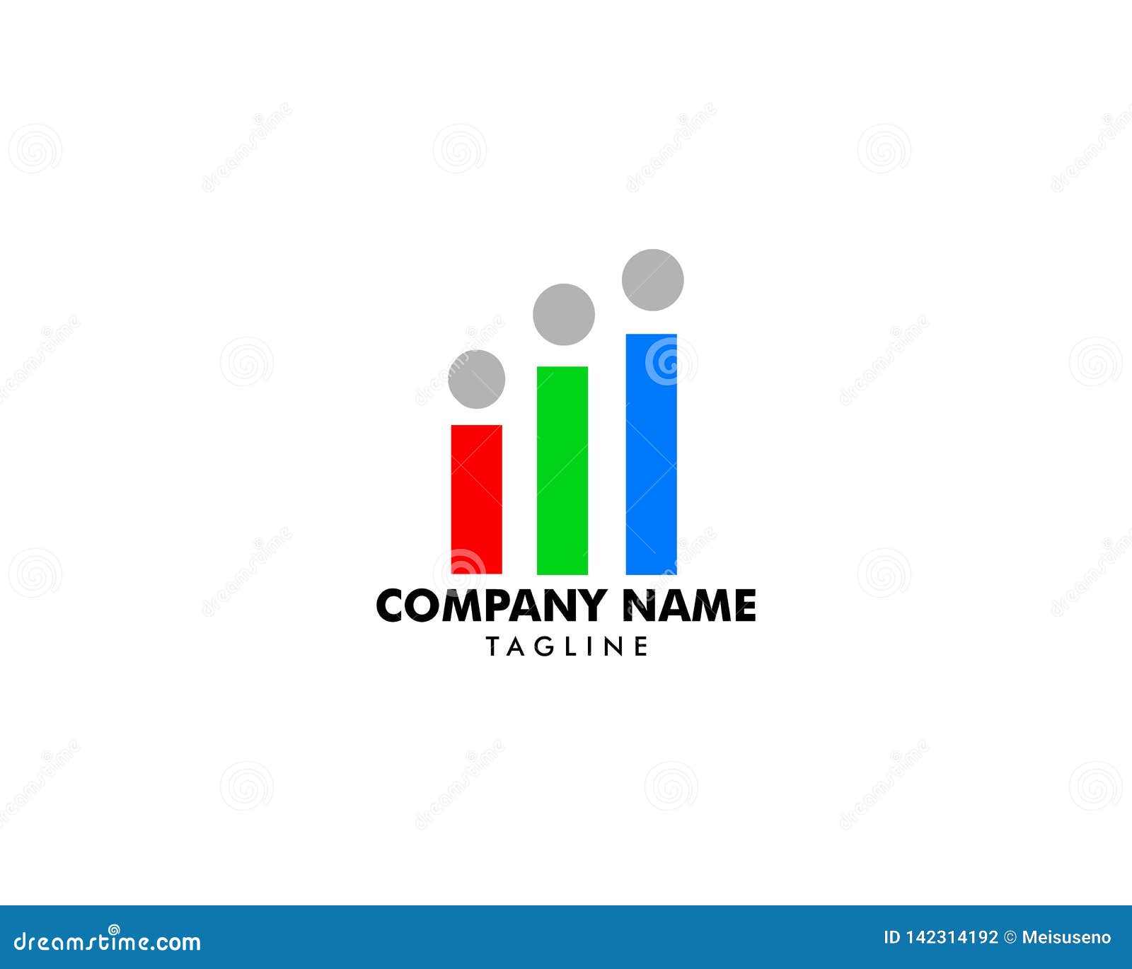 Chart People Logo Template Design Vector . Growth Logo Design ...