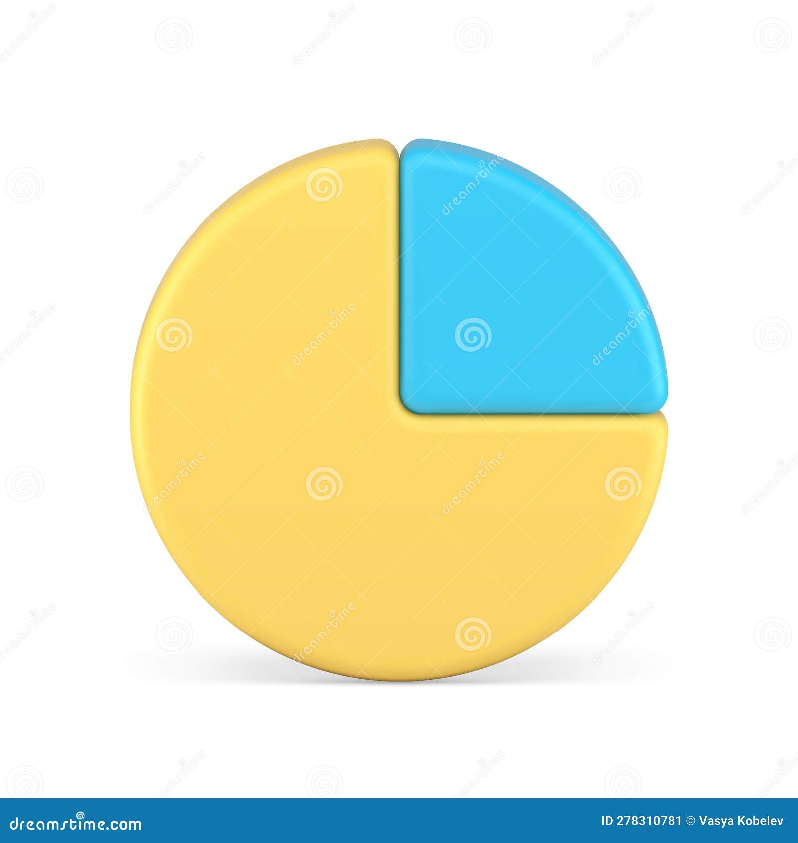 Chart Pie Circle Diagram Business Statistic Accounting Analyzing 3d ...