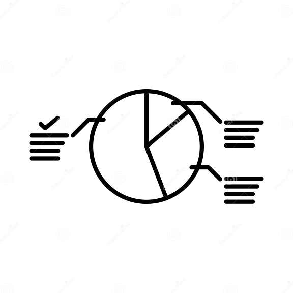 Chart, Pie Chart, Data, Pie Chart Icon Stock Vector - Illustration of ...