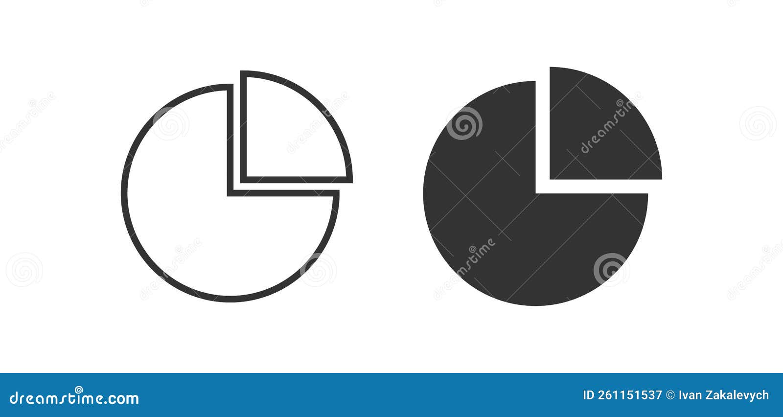 Chart Pie Icon. Circle Diagram Illustration Symbol. Sign Circle Graph ...