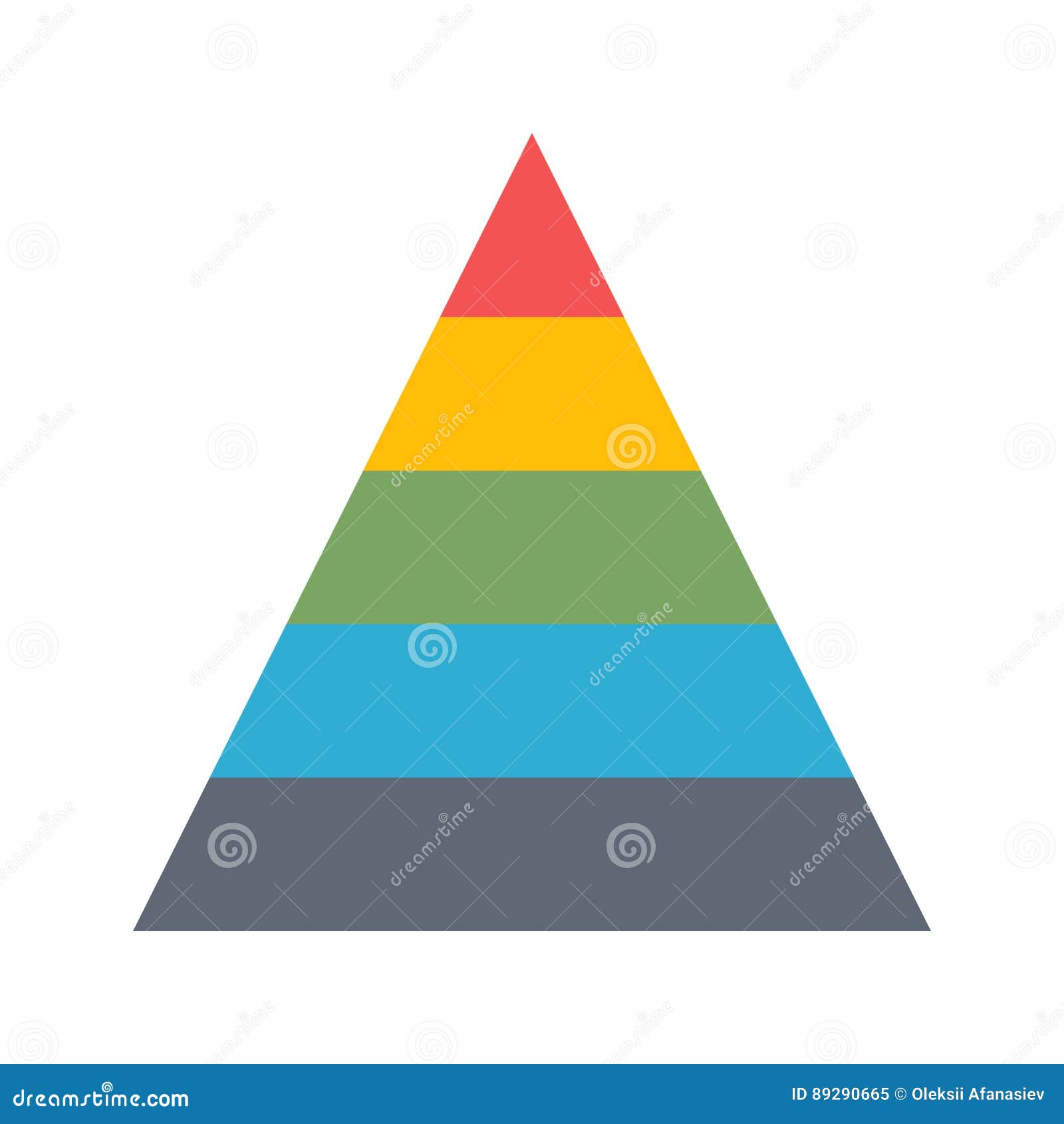 Org Chart Pyramid Chart Drawn On Sticky Notes Stock Photo ...