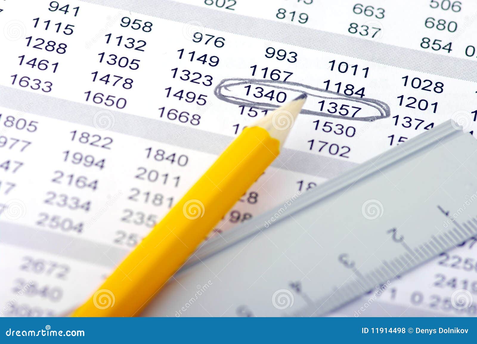Chart with ruler. stock photo. Image of banking, money - 11914498