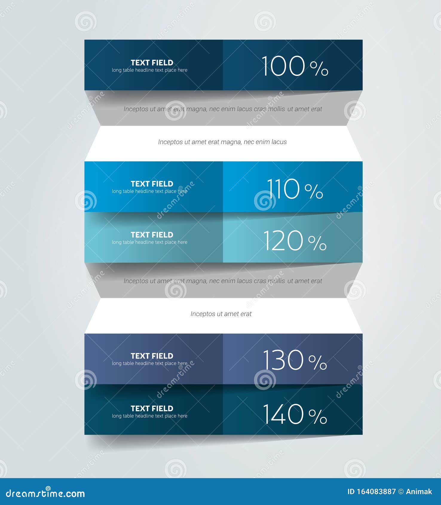 Chart, Schedule Design Template. Vector Banner Stock Vector ...