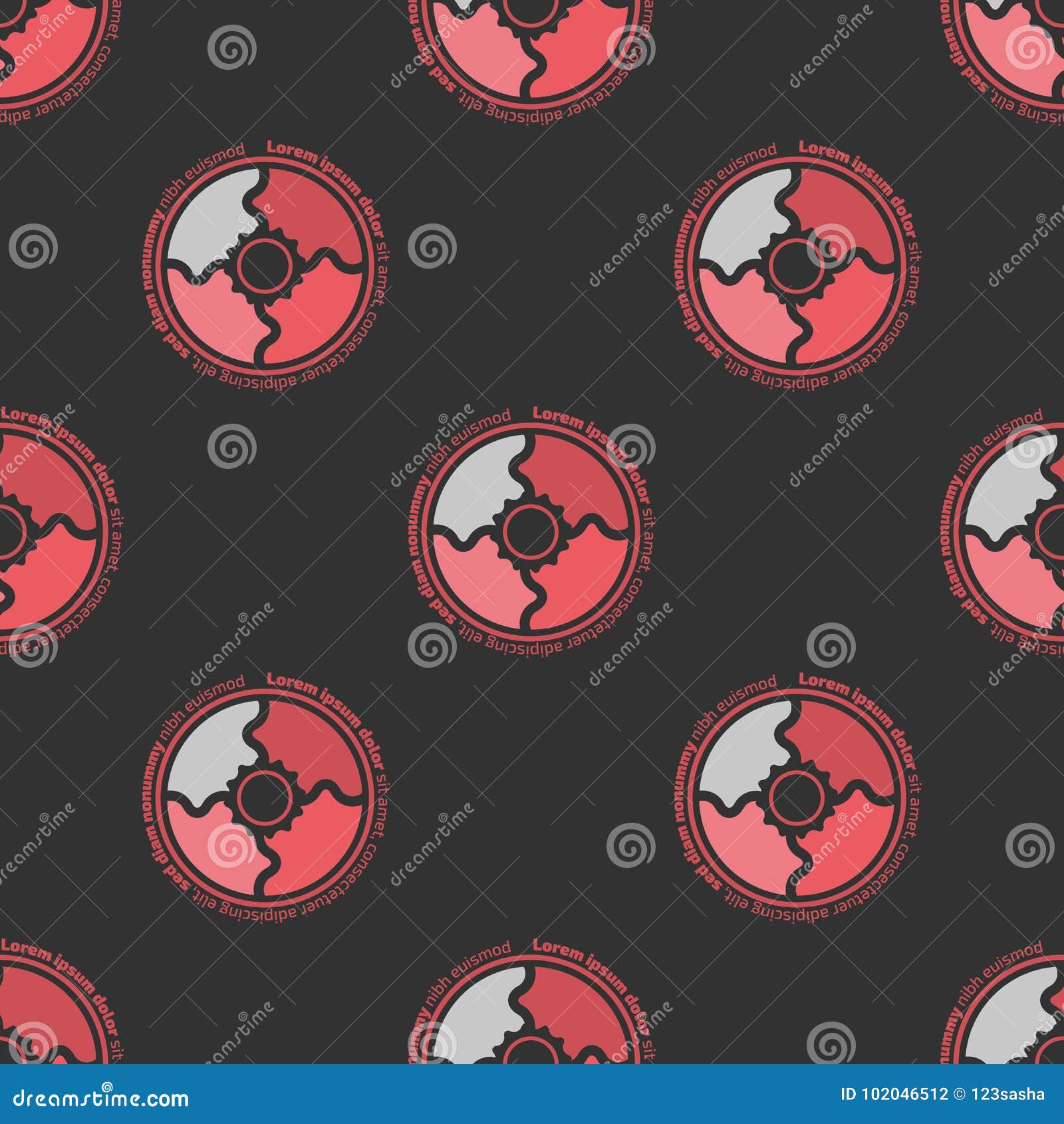 Chart Seamless pattern stock vector. Illustration of background - 102046512