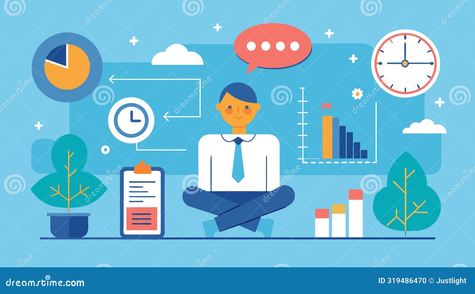 A Chart Showing the Correlation between Stress and Productivity with ... A Chart Showing the Correlation between Stress and Productivity with ...