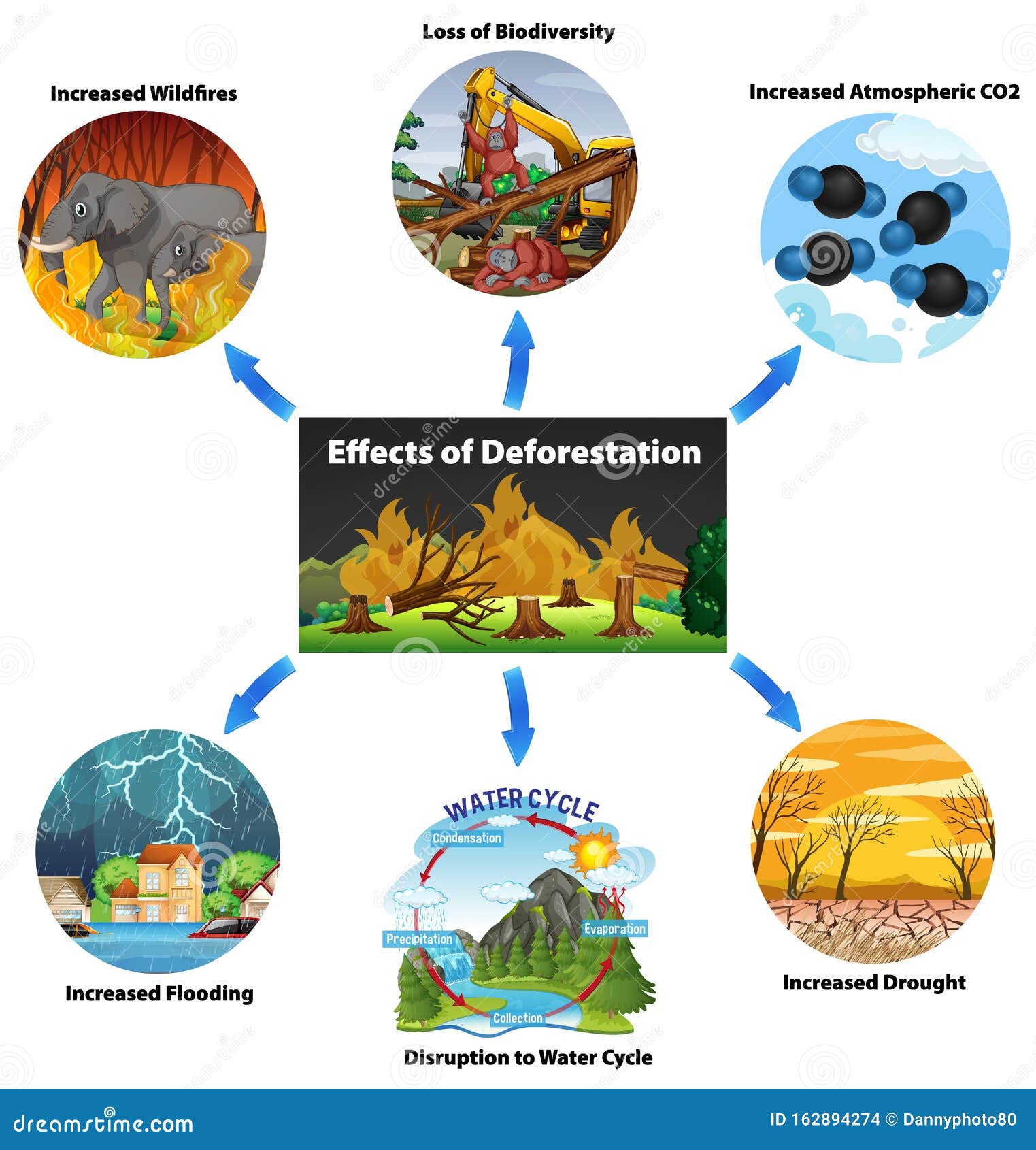 Deforestation Stock Photo | CartoonDealer.com #58070682
