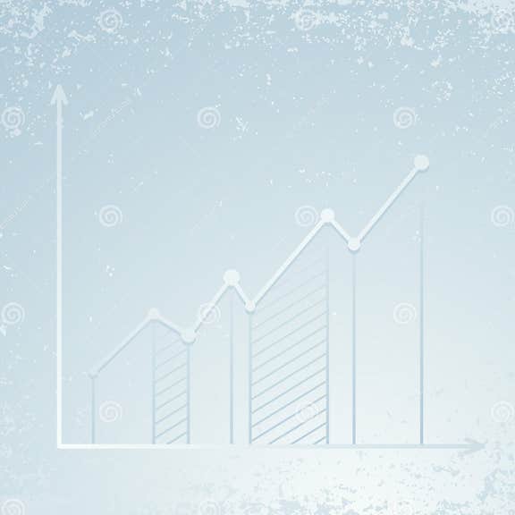 Chart Showing Growth - Infographics Template Stock Vector ...