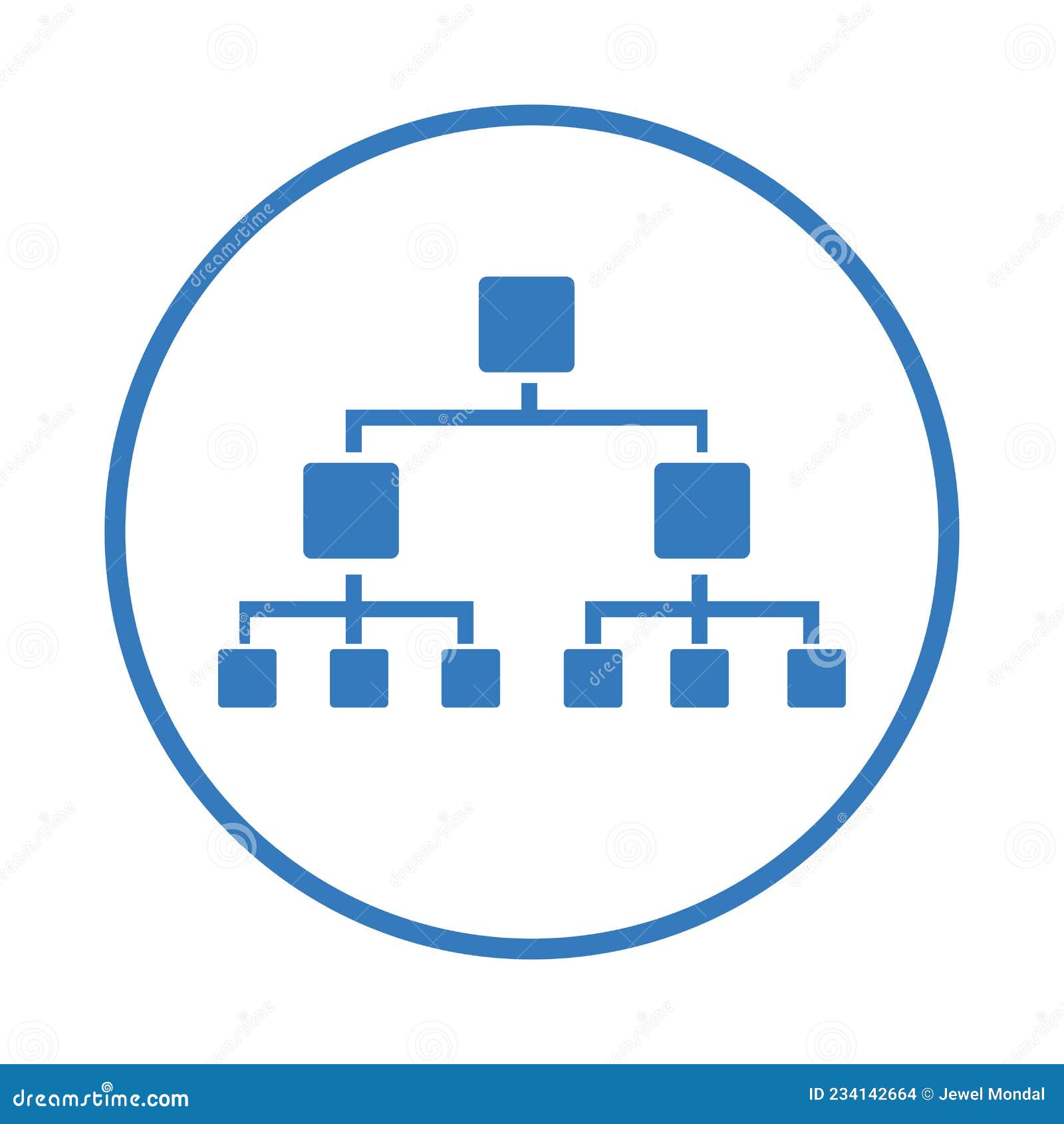 Chart, Structure, Graph, Report Icon. Blue Vector Design Stock Vector ...