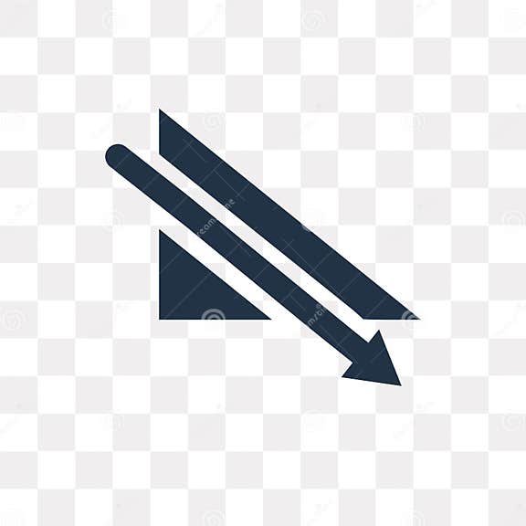 Chart Vector Icon Isolated on Transparent Background, Chart Tra Stock ...