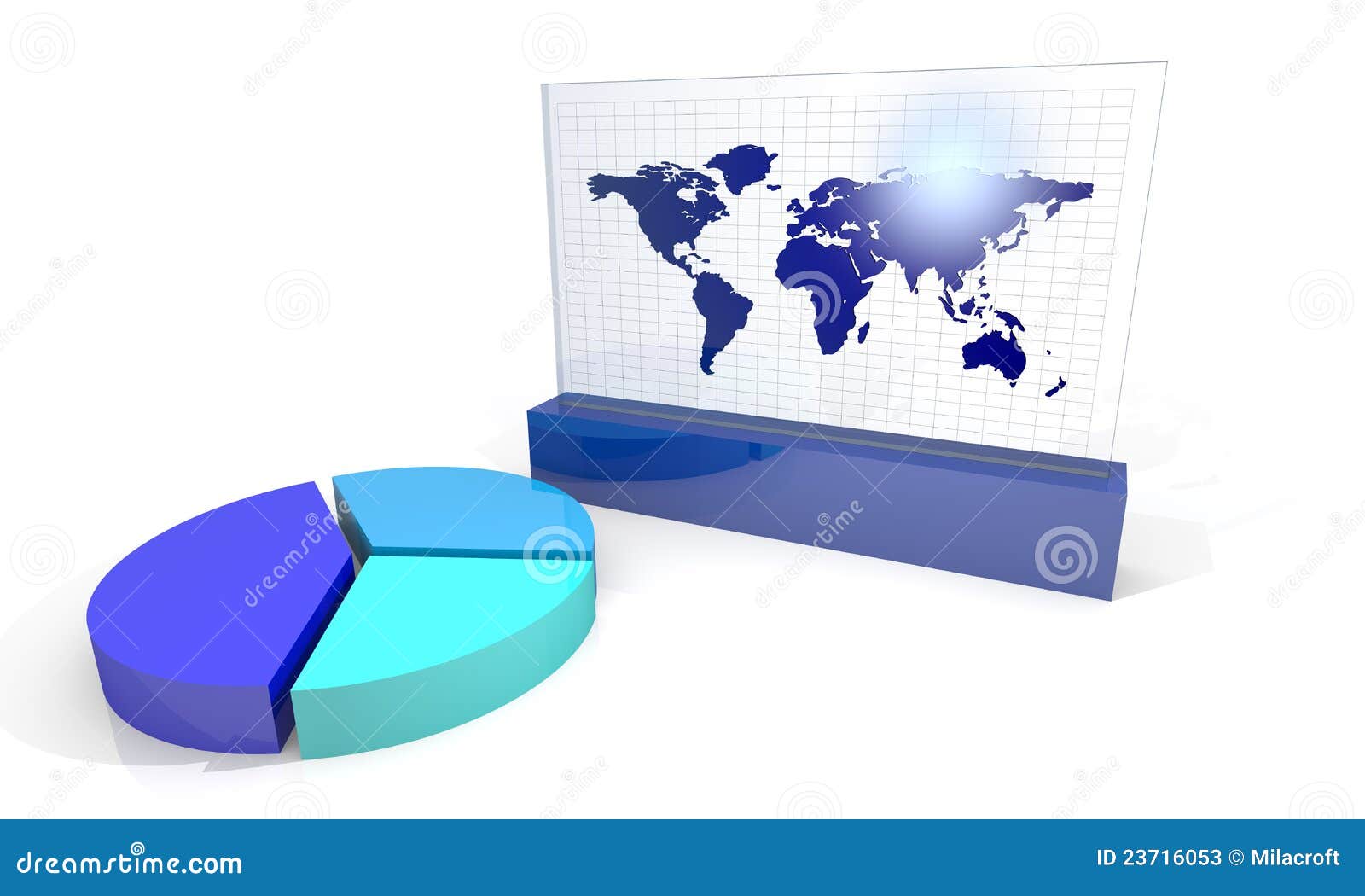 Chart with world map stock illustration. Illustration of data - 23716053