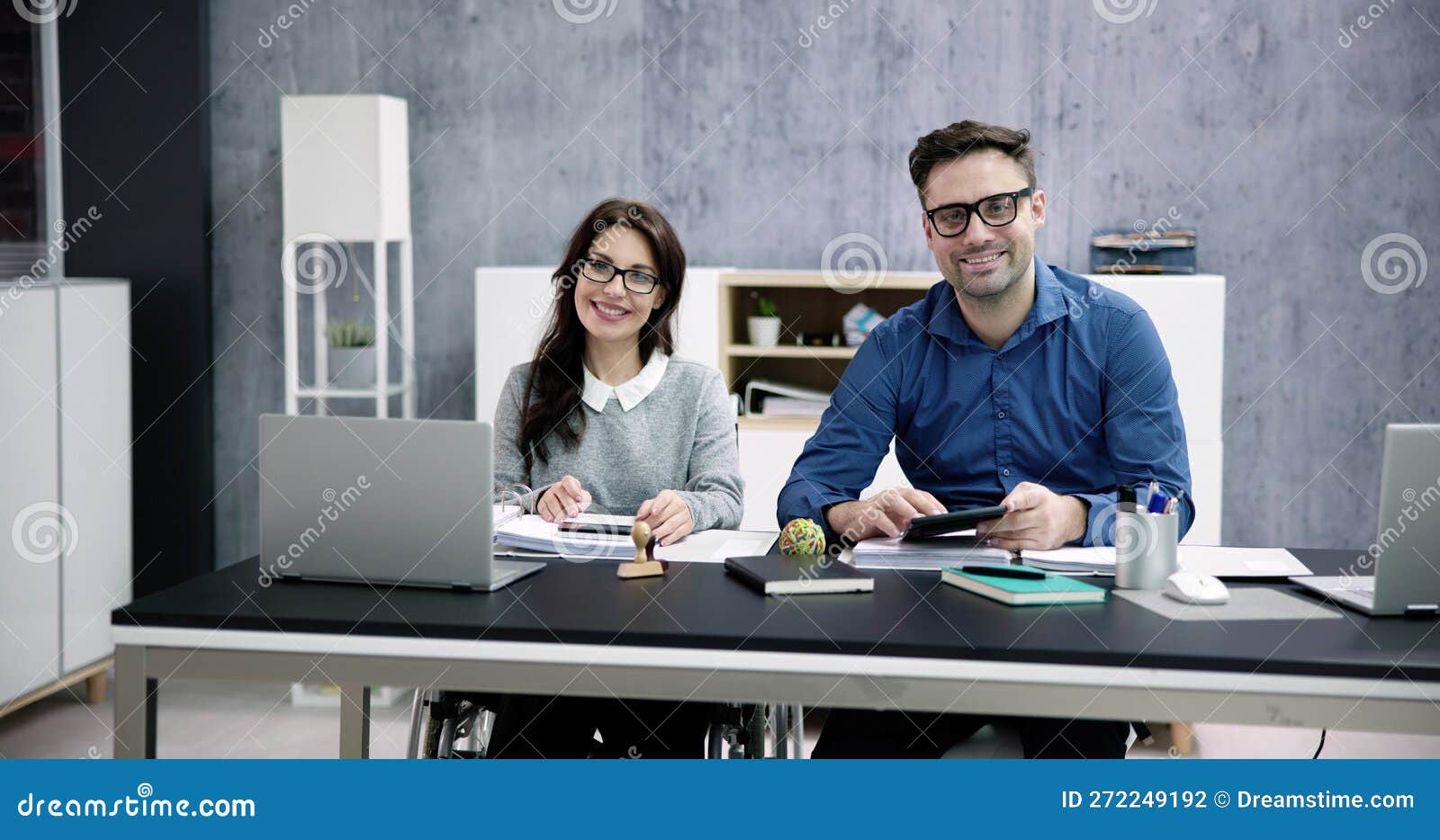 Chartered Accountant in Office with Calculator Stock Photo - Image of ...