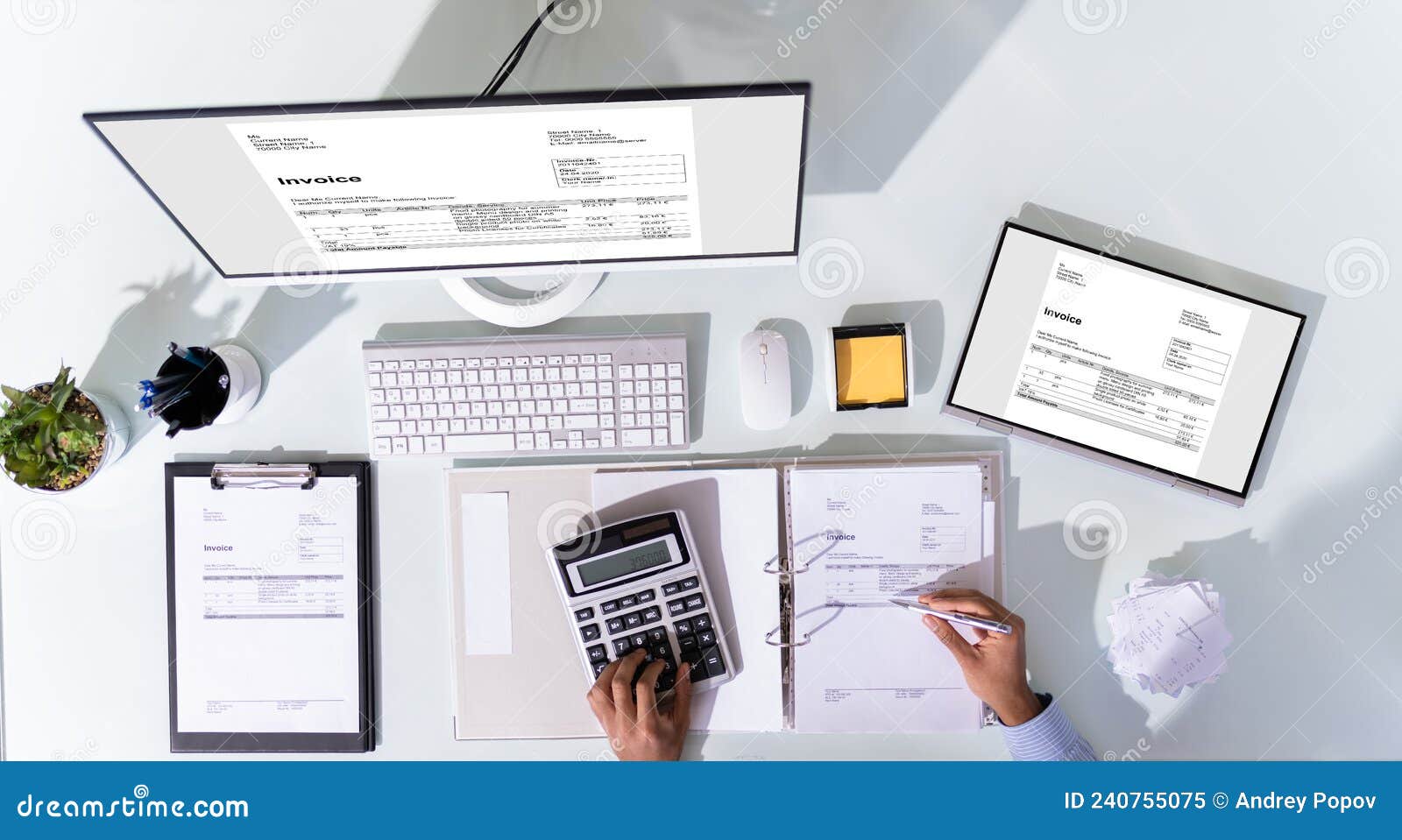 Chartered Tax Accountant stock image. Image of bookkeeping - 240755075