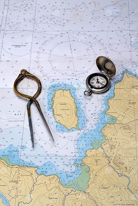 Charting the course stock photo. Image of descision, chart - 3979488