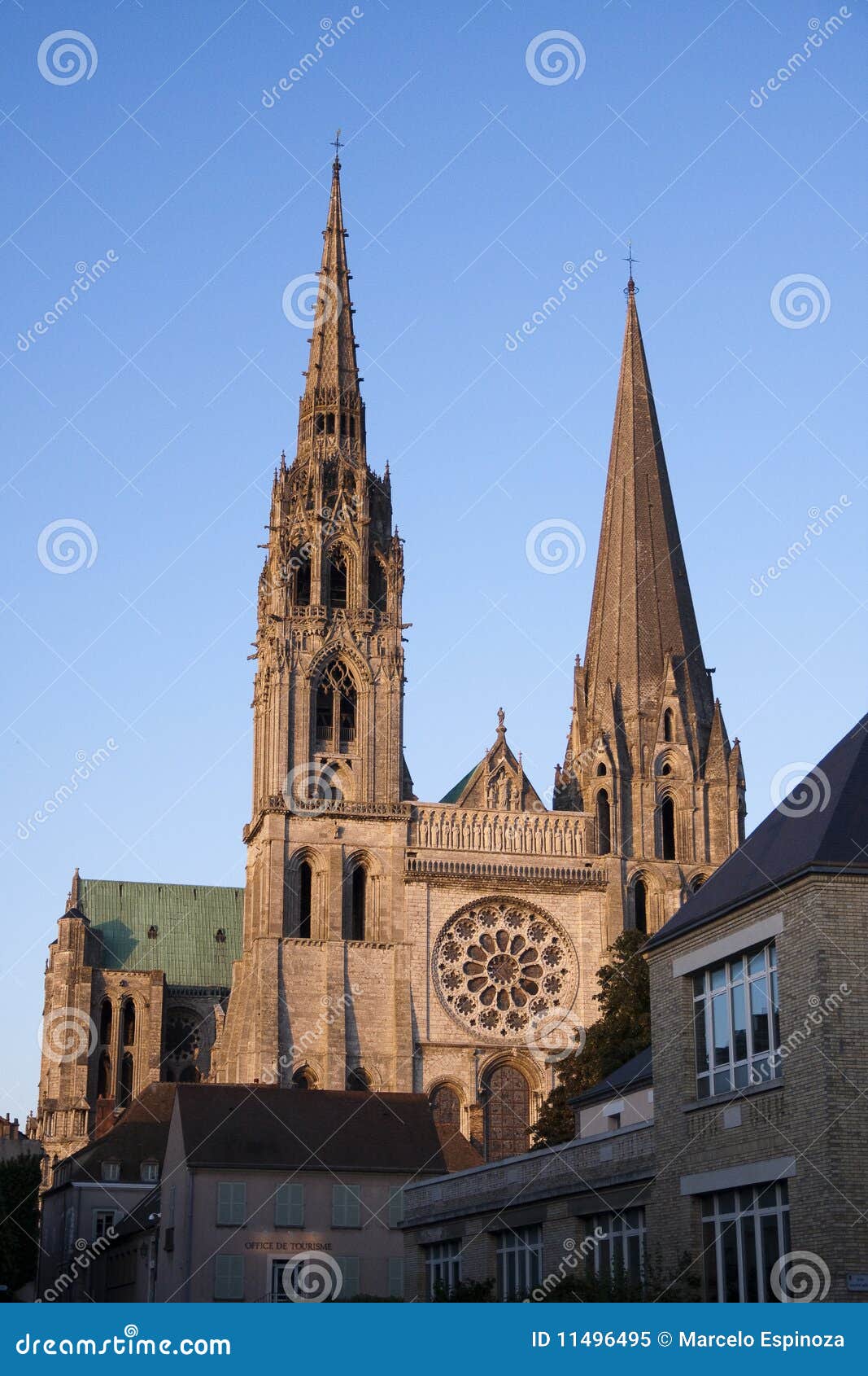 Chartres Cathedral stock image. Image of pilgrimage, cathedral - 11496495